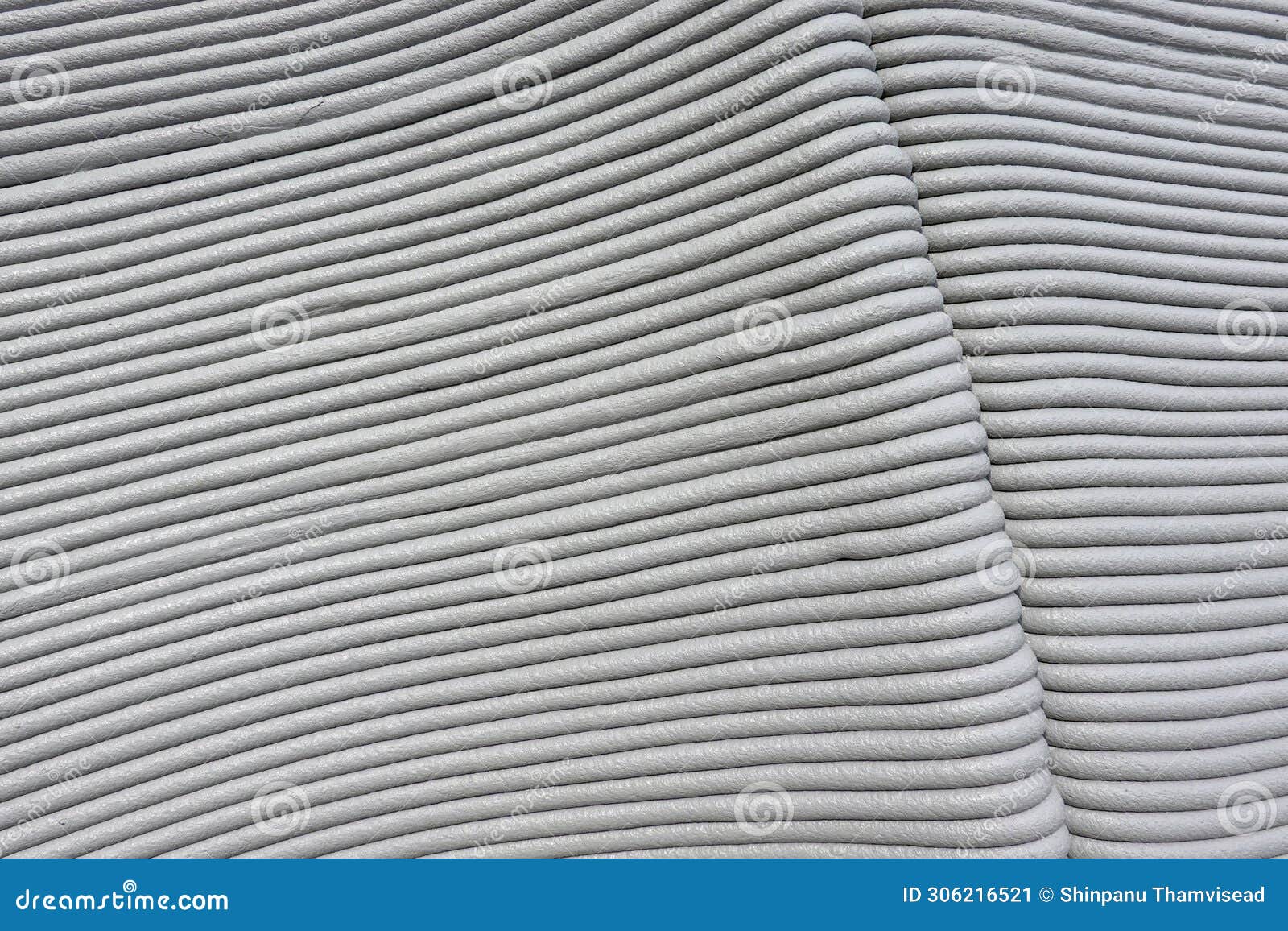 A 3D Printed Concrete Texture. Architectural Background Stock Image ...