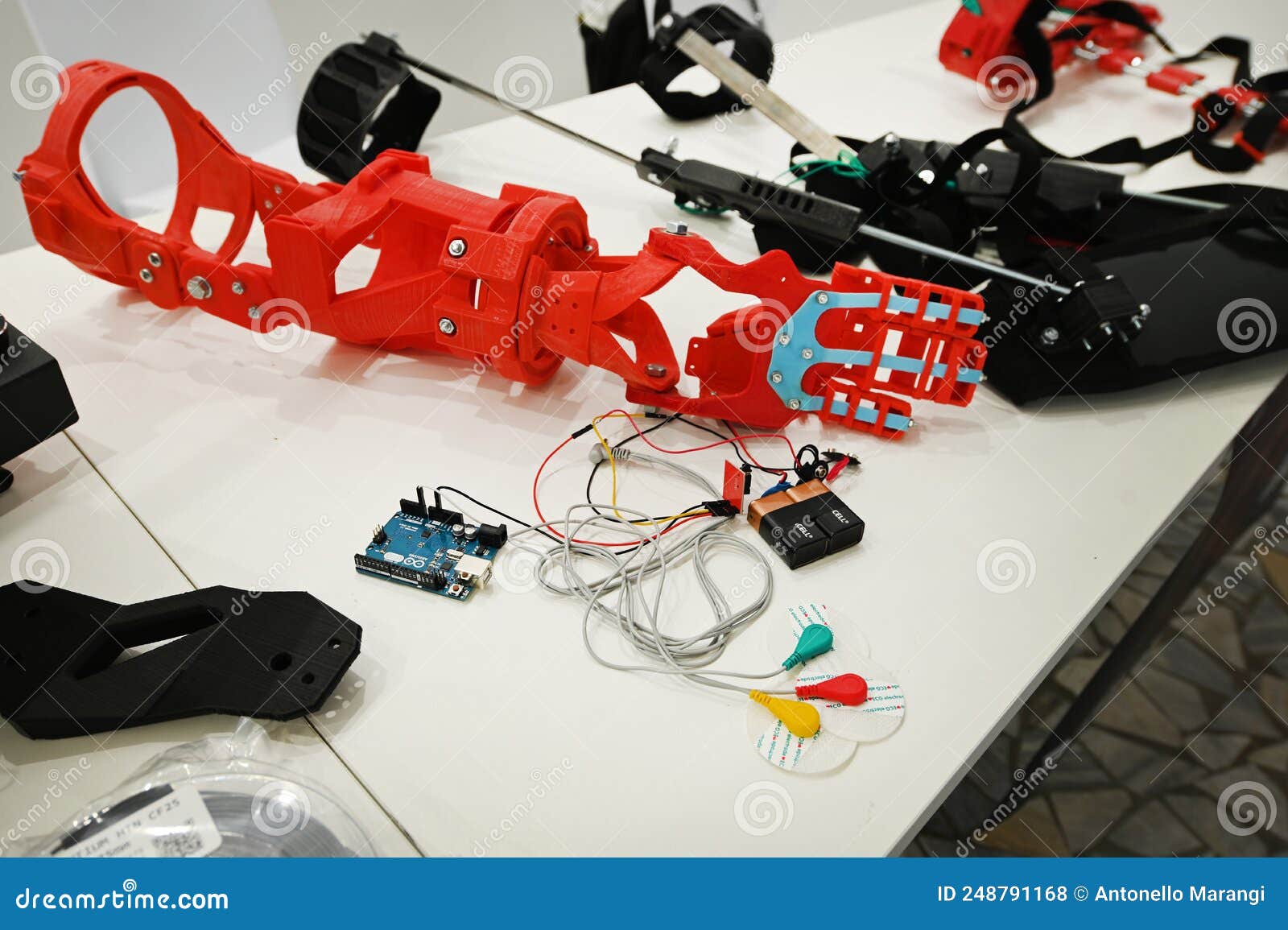 3D Printed Exoskeleton Modular Concept Prototype On Display Editorial ...