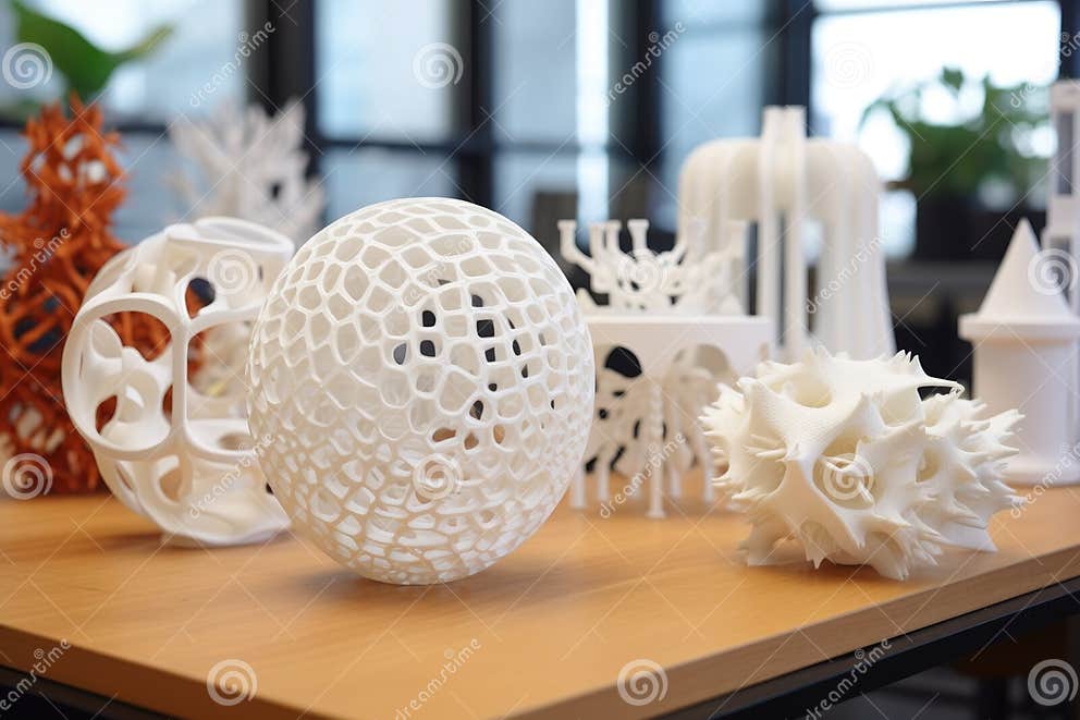 3d Printed Items Showcasing the Diversity of Open-source Designs Stock ...