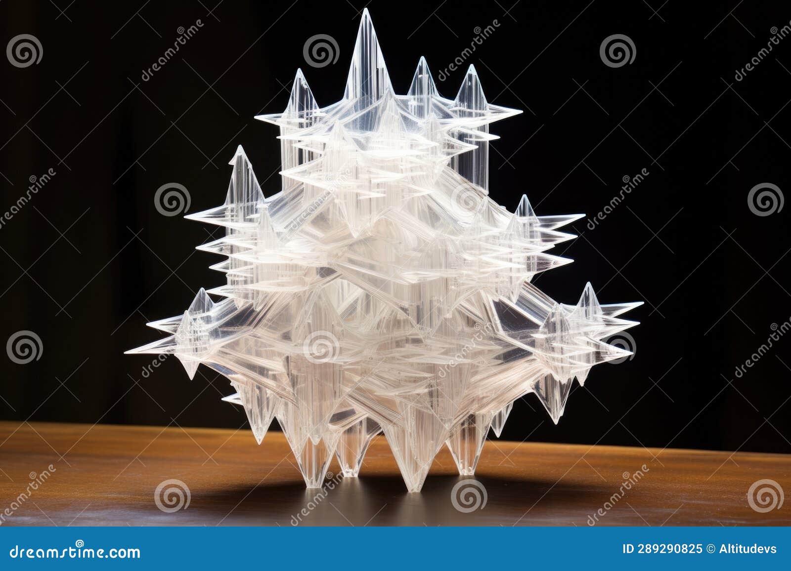 3d Printed Model of a Time Crystal Structure Stock Image - Image of ...