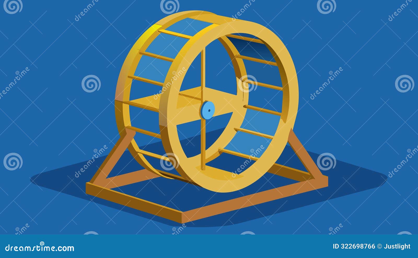 A 3D Printed Replica of a Hamster Wheel Designed To Fit a Hamsters ...