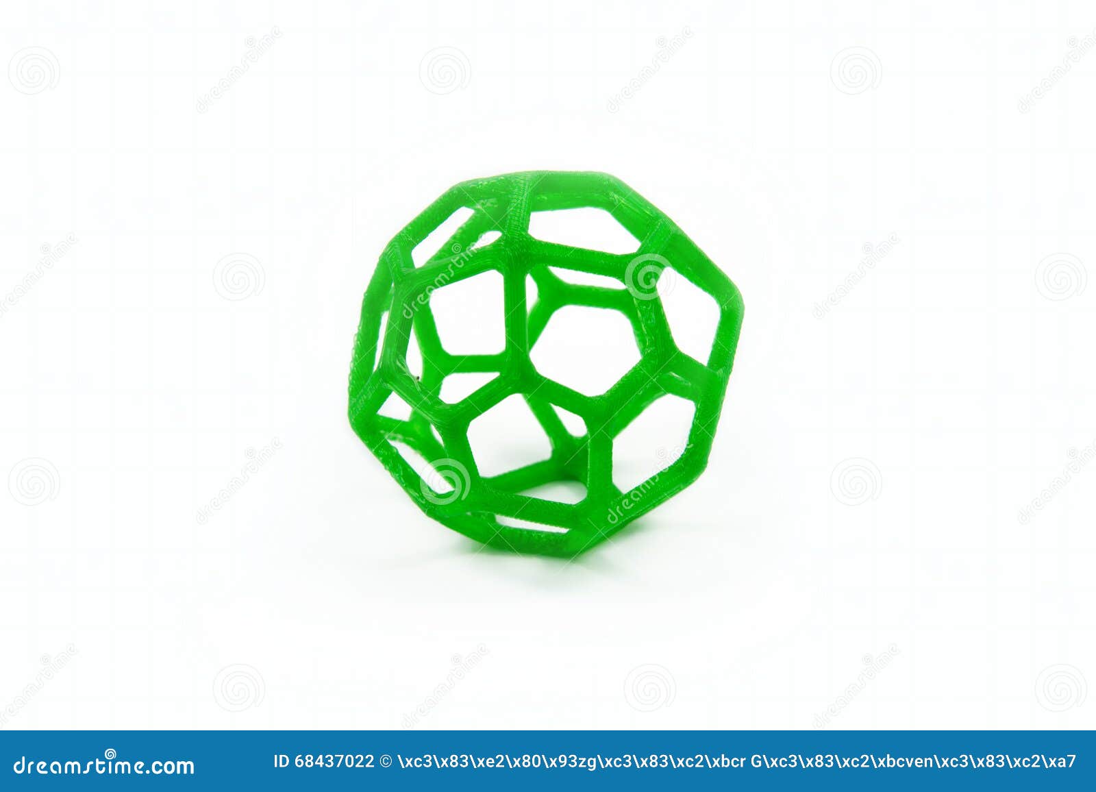 3D Printed Sphere Shaped Object Stock Photo - Image of duplicated ...