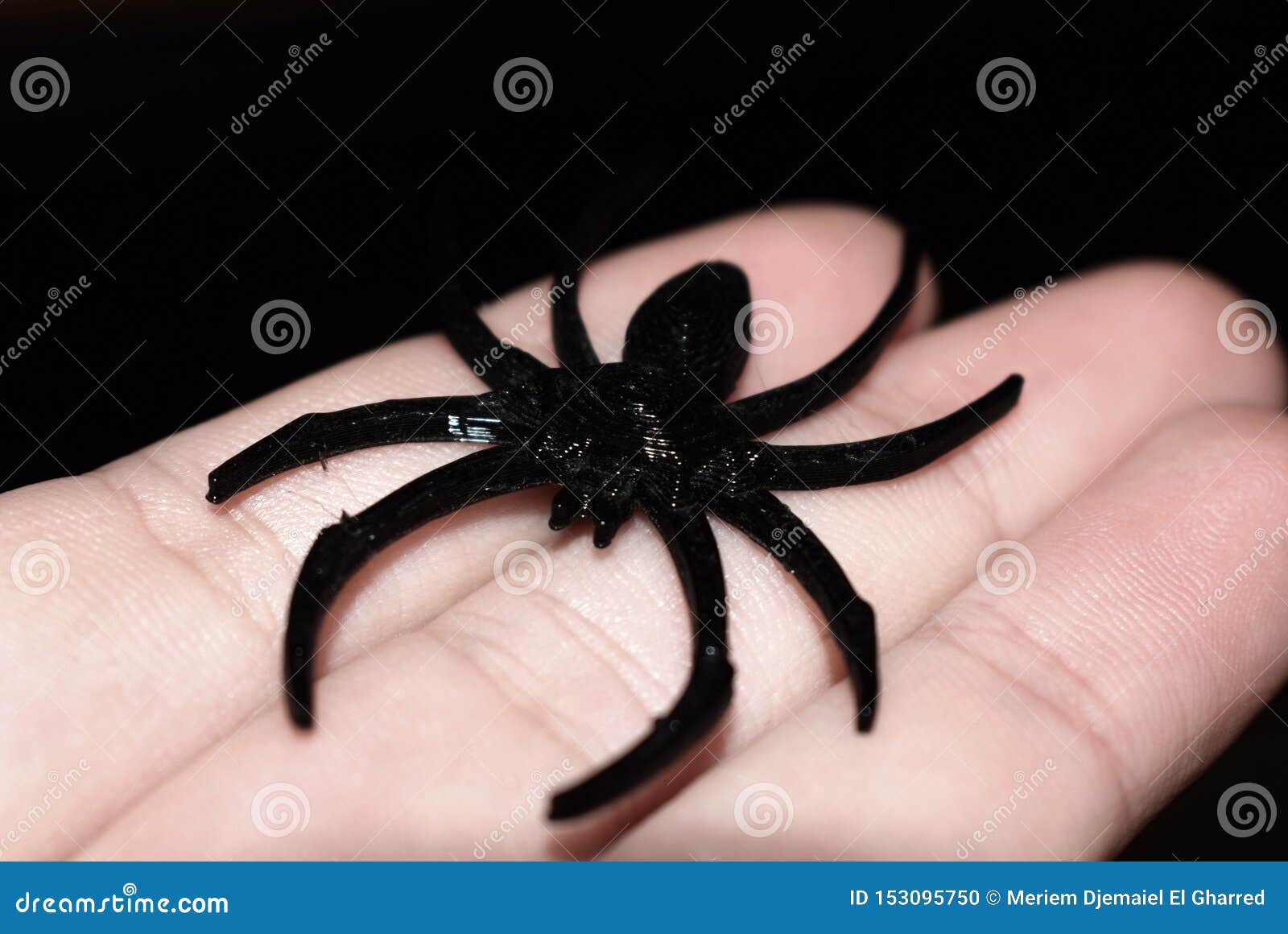 3D printed spider stock photo. Image of material, insect - 153095750