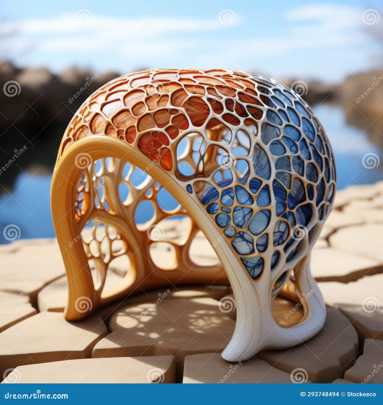 3d Printed Porous Structure Royalty-Free Stock Photography ...