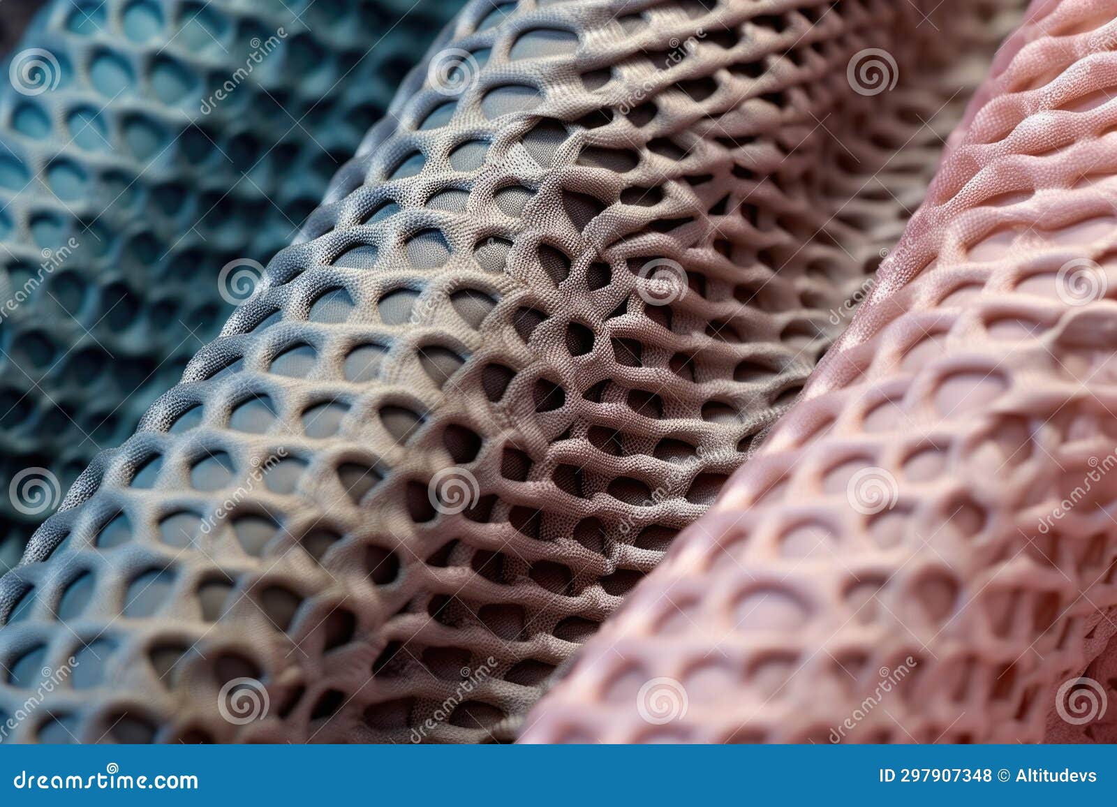 3d Printed Textiles of Different Textures Stock Photo - Image of ...
