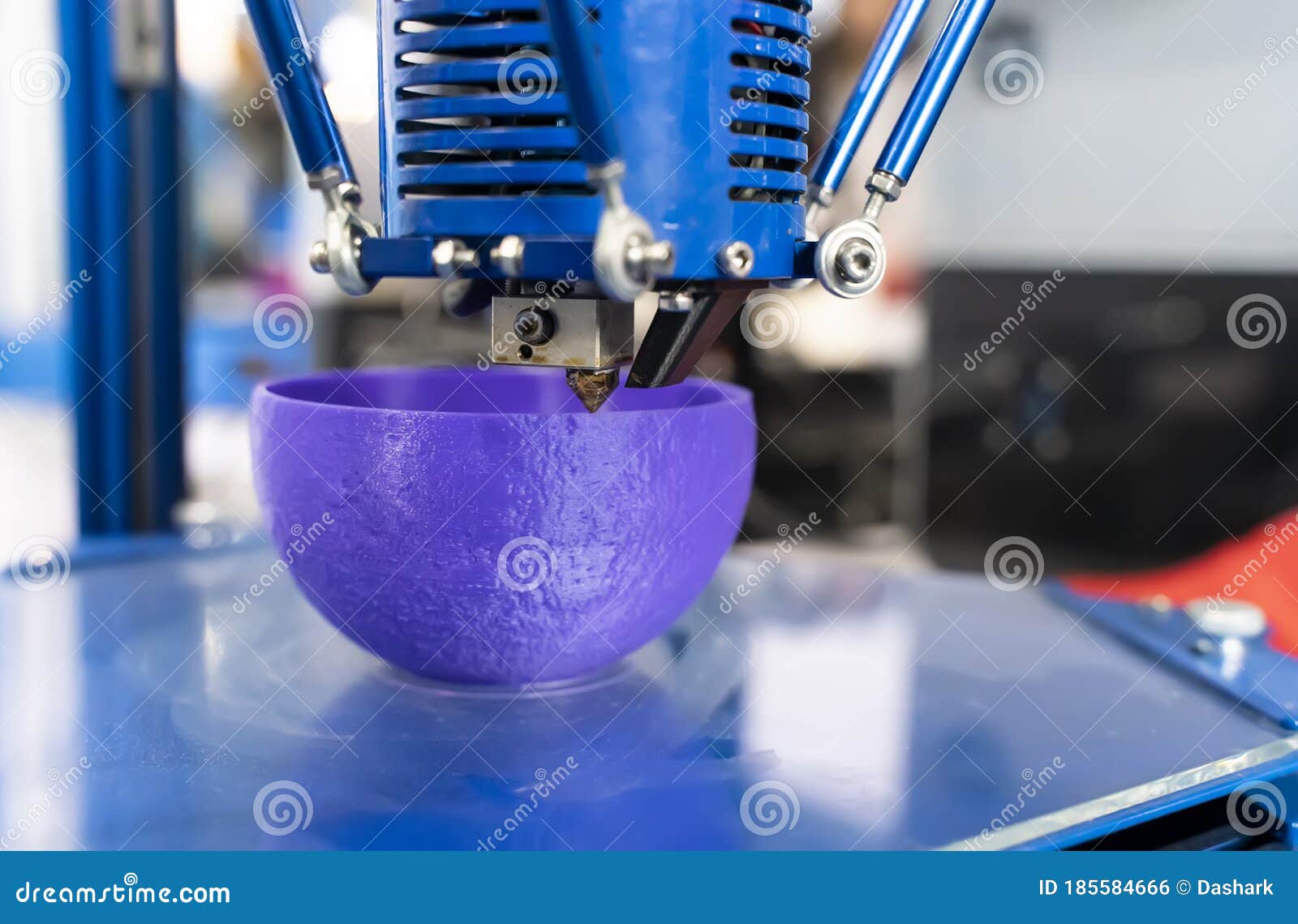 3D Printer or Additive Manufacturing and Robotic Automation Stock Photo ...