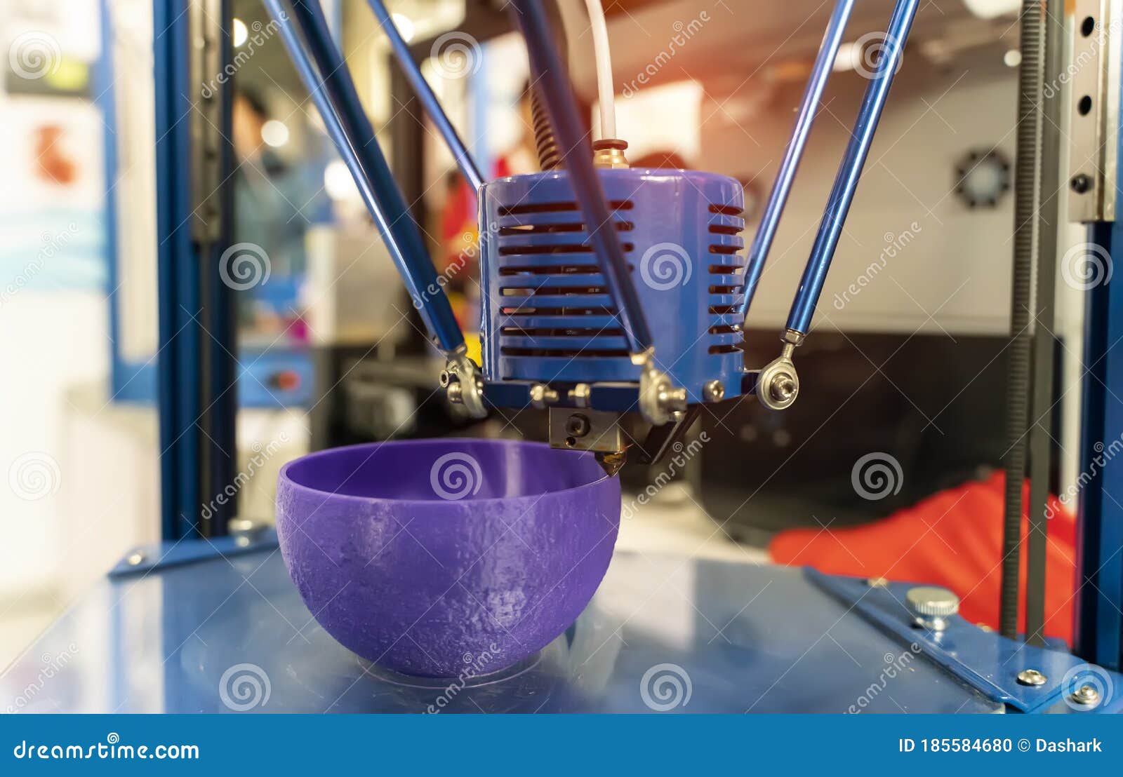 3D Printer or Additive Manufacturing and Robotic Automation Stock Photo ...