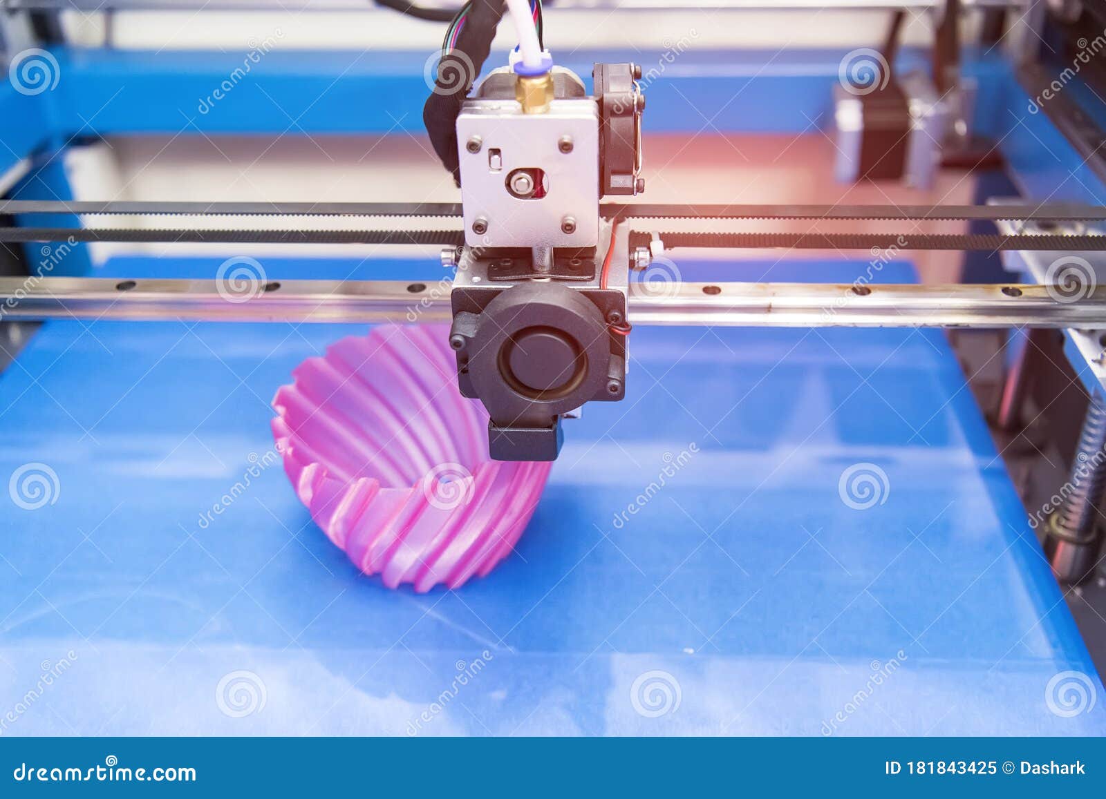 3D Printer or Additive Manufacturing and Robotic Automation Stock Image ...