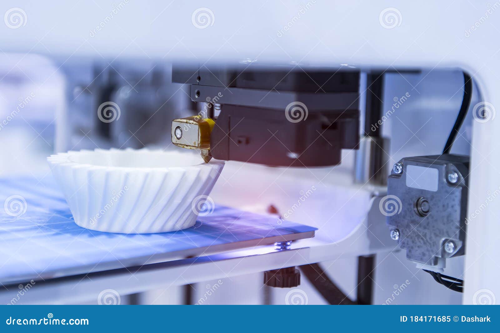 3D Printer or Additive Manufacturing Stock Image - Image of industry ...