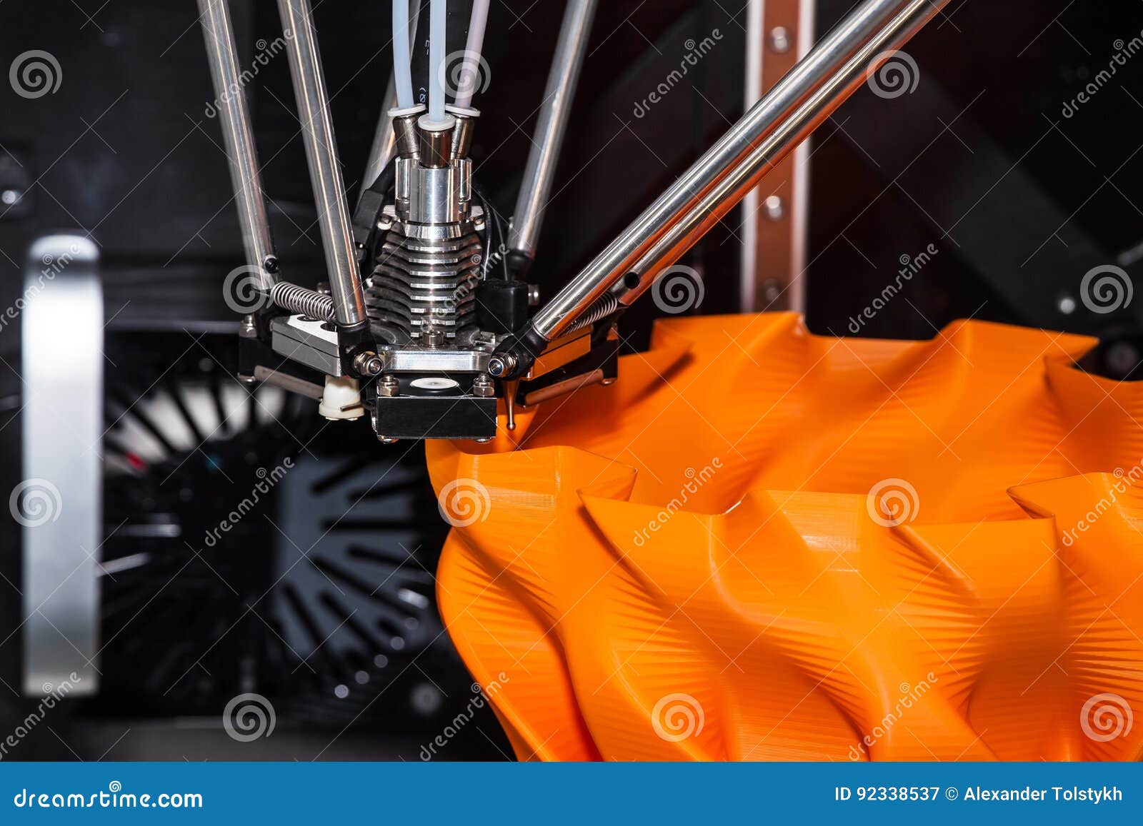 3d printer closeup stock image. Image of material, printer - 92338537