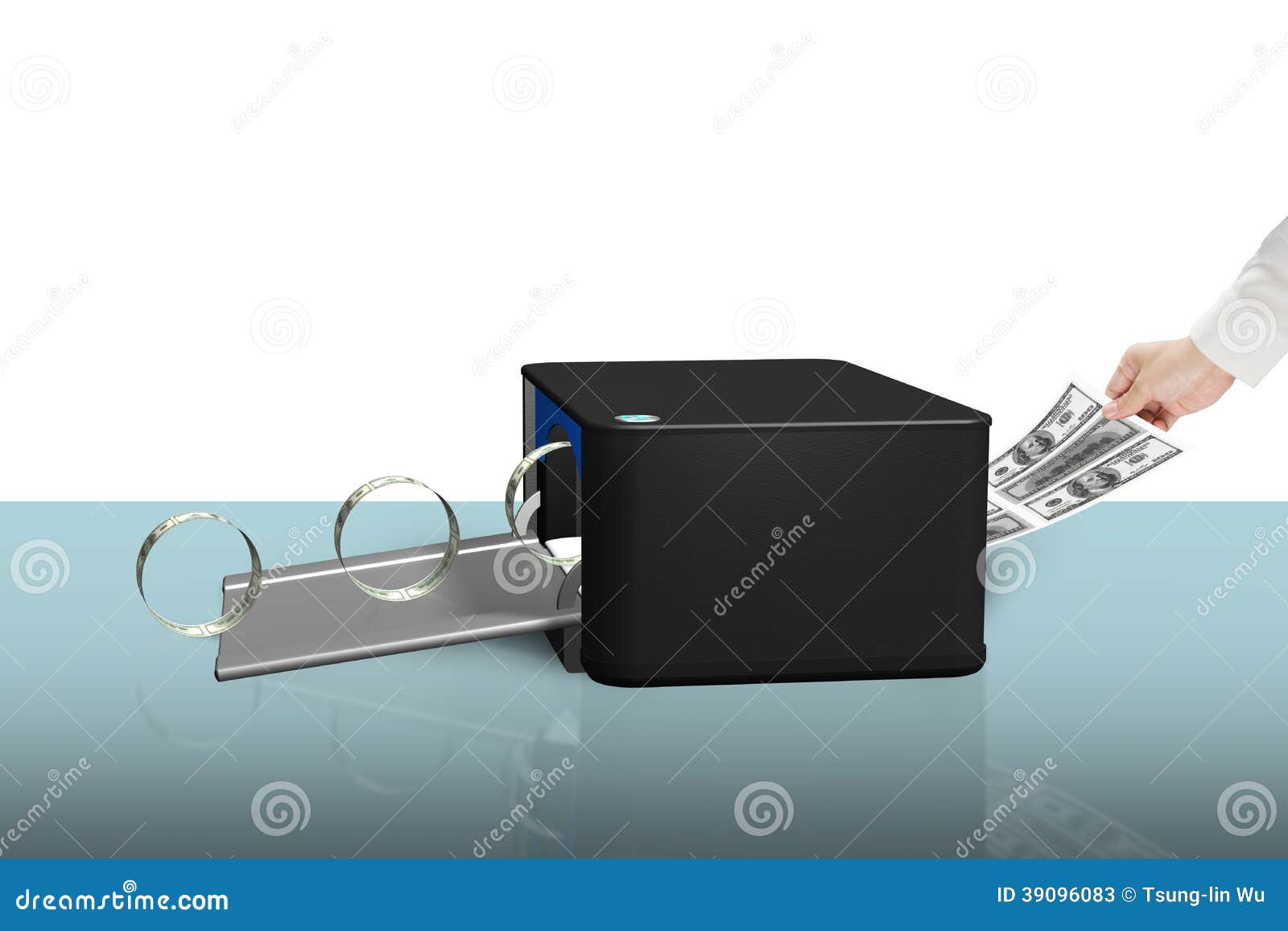 Printer Concept Vector Linear Icon Isolated On Transparent Background ...