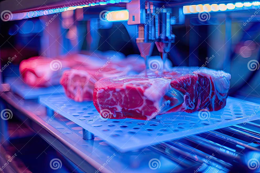 3D Printer Creates Edible Meat from Protein Cartridges, Using ...