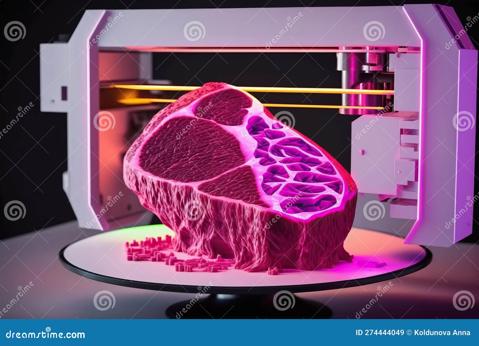 3d Printer Creates a Piece of Meat Created with Generative AI ...
