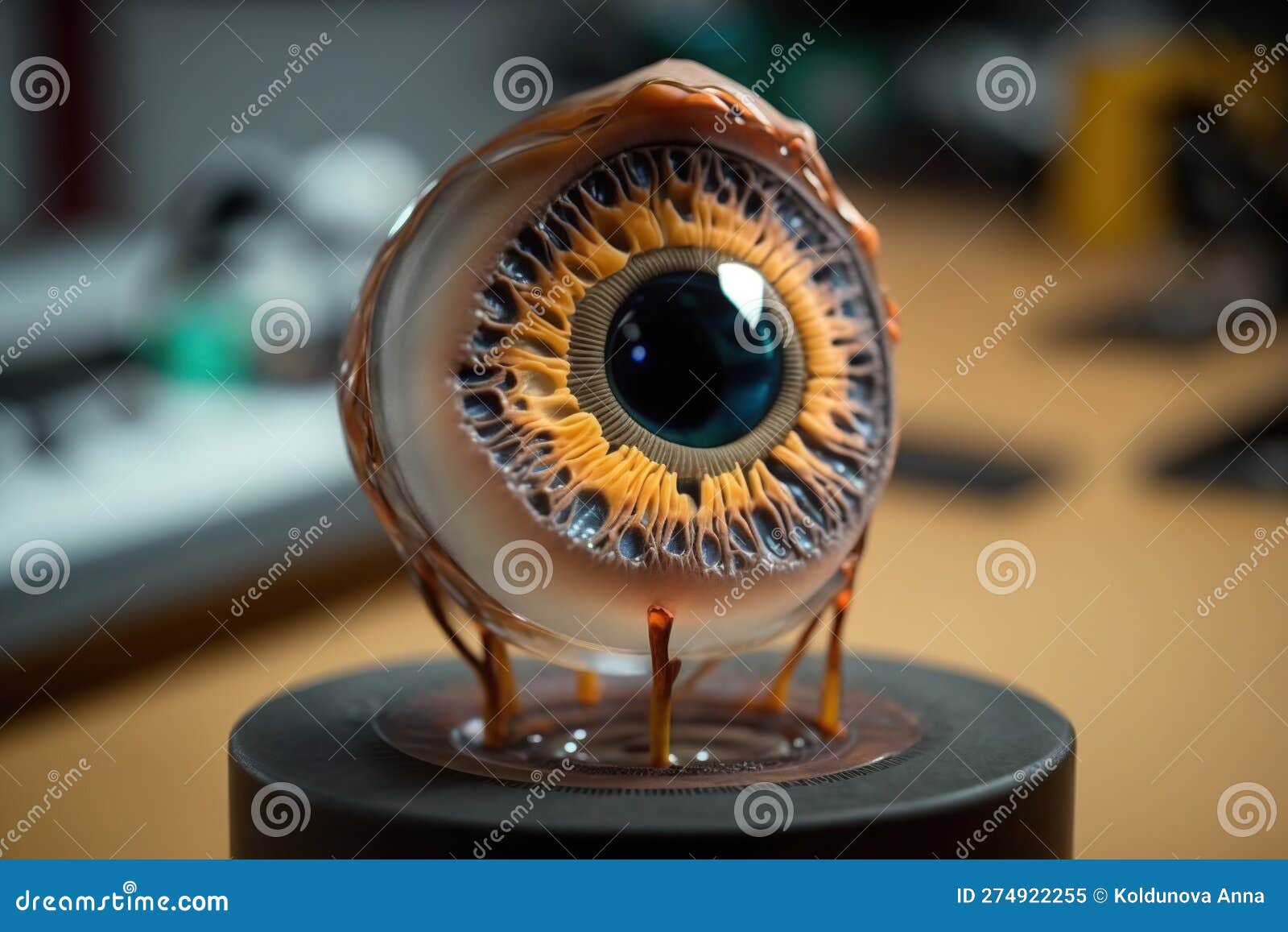 3d Printer Creates Synthetic Human Eye, Created with Generative AI ...
