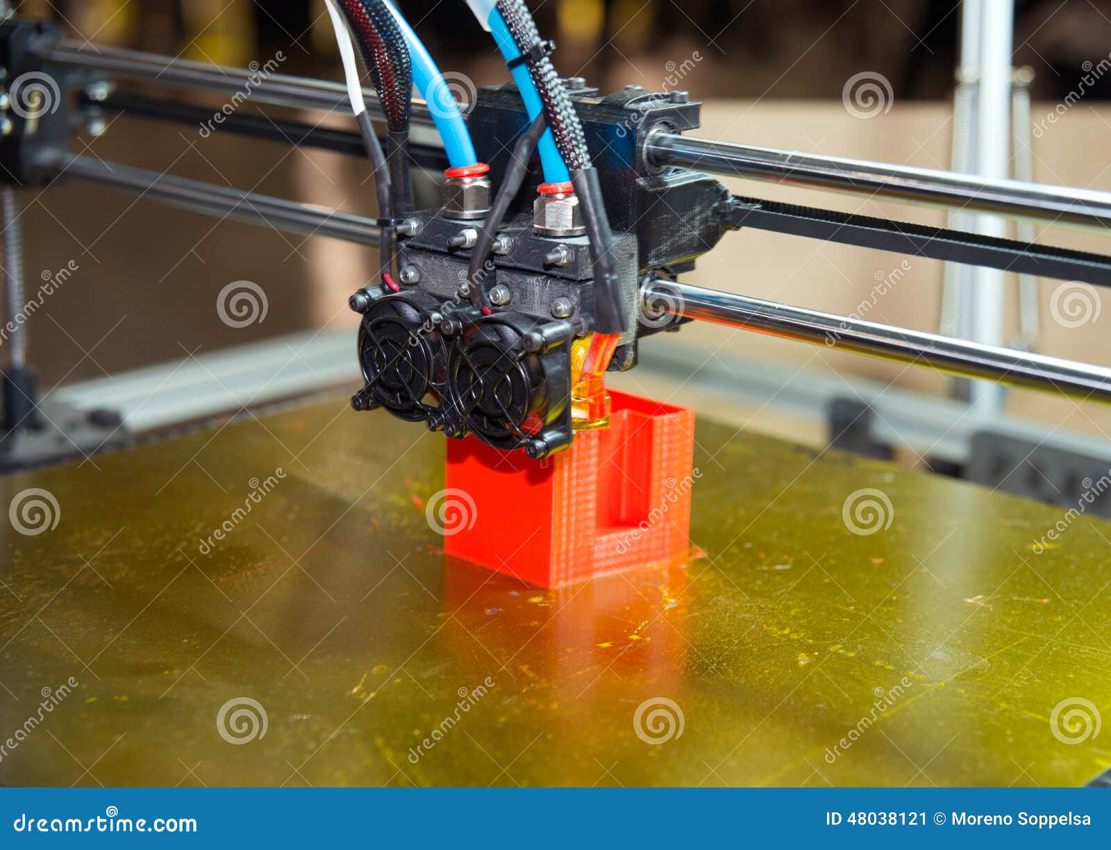 3D Printer - FDM Printing stock image. Image of additive - 48038121
