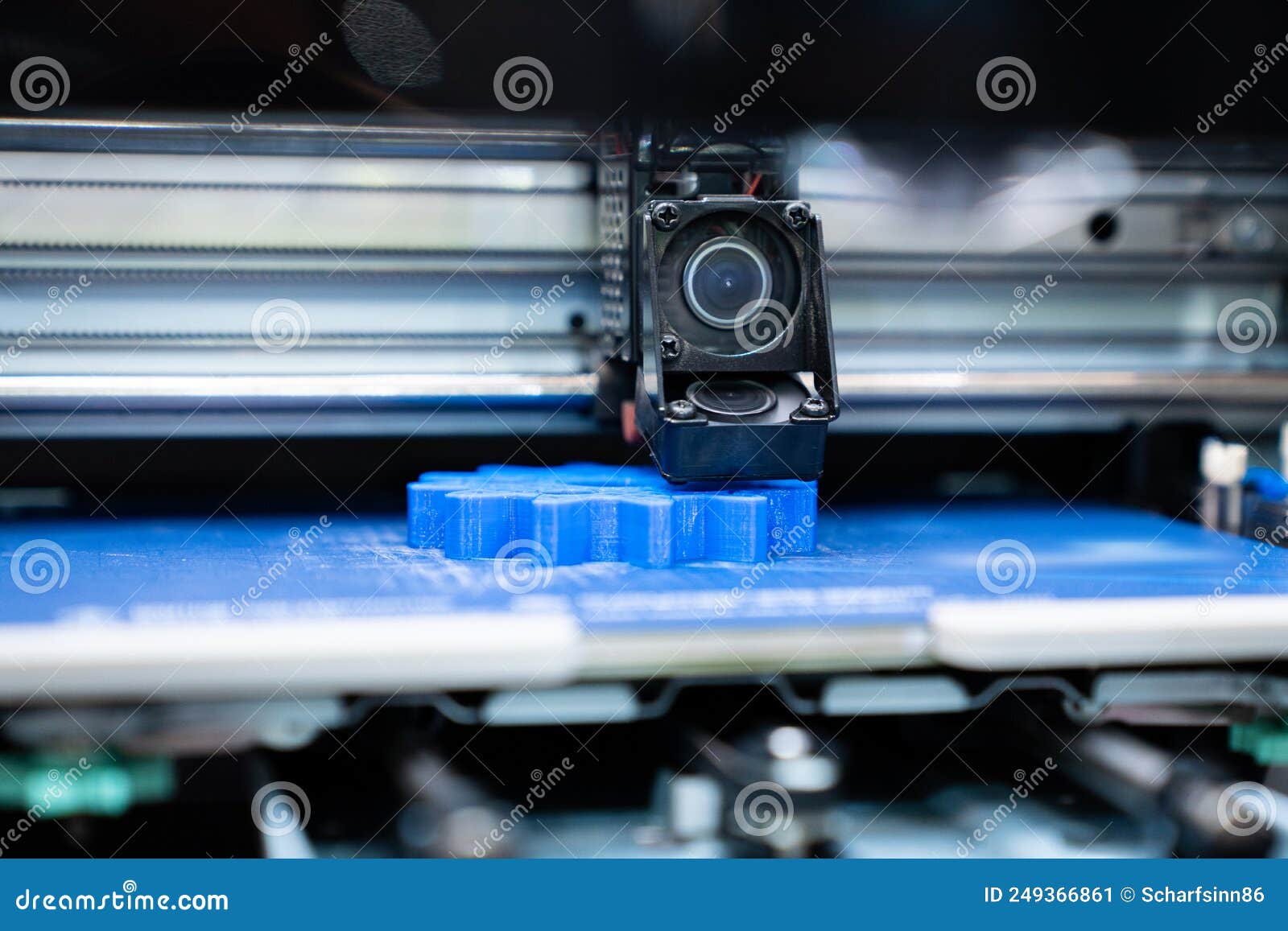A 3d Printer in the Laboratory Stock Image - Image of printing, making ...