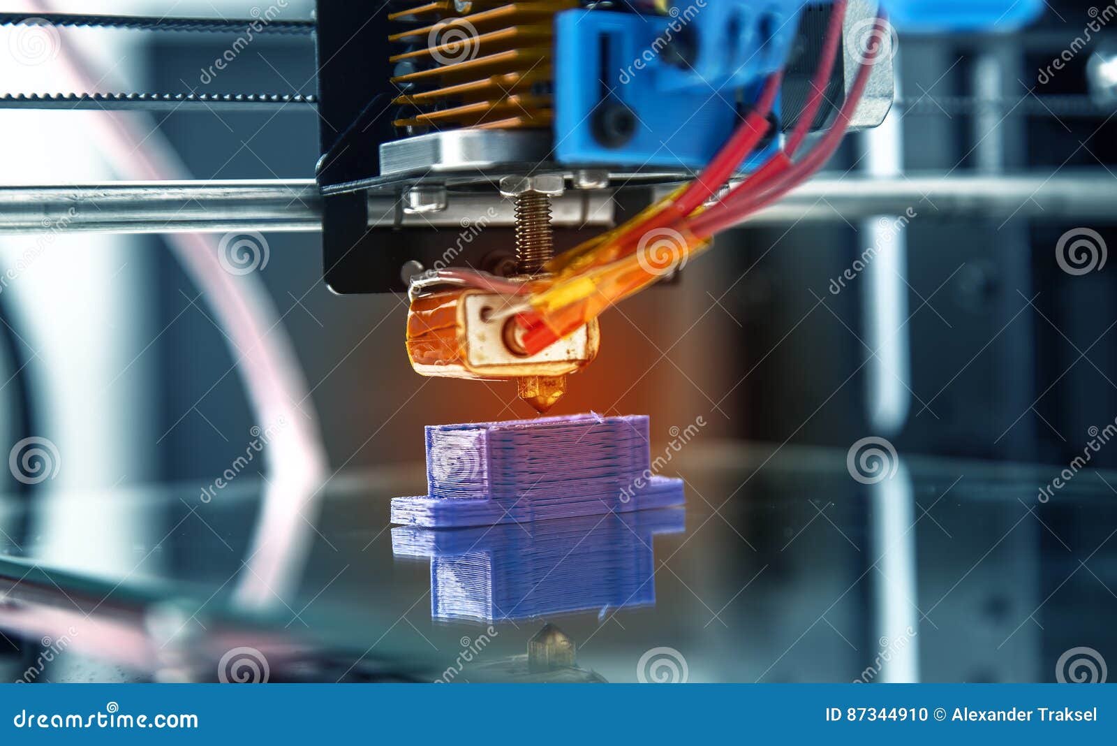 3d Printer Mechanism Working Yelement Design of the Device during the ...