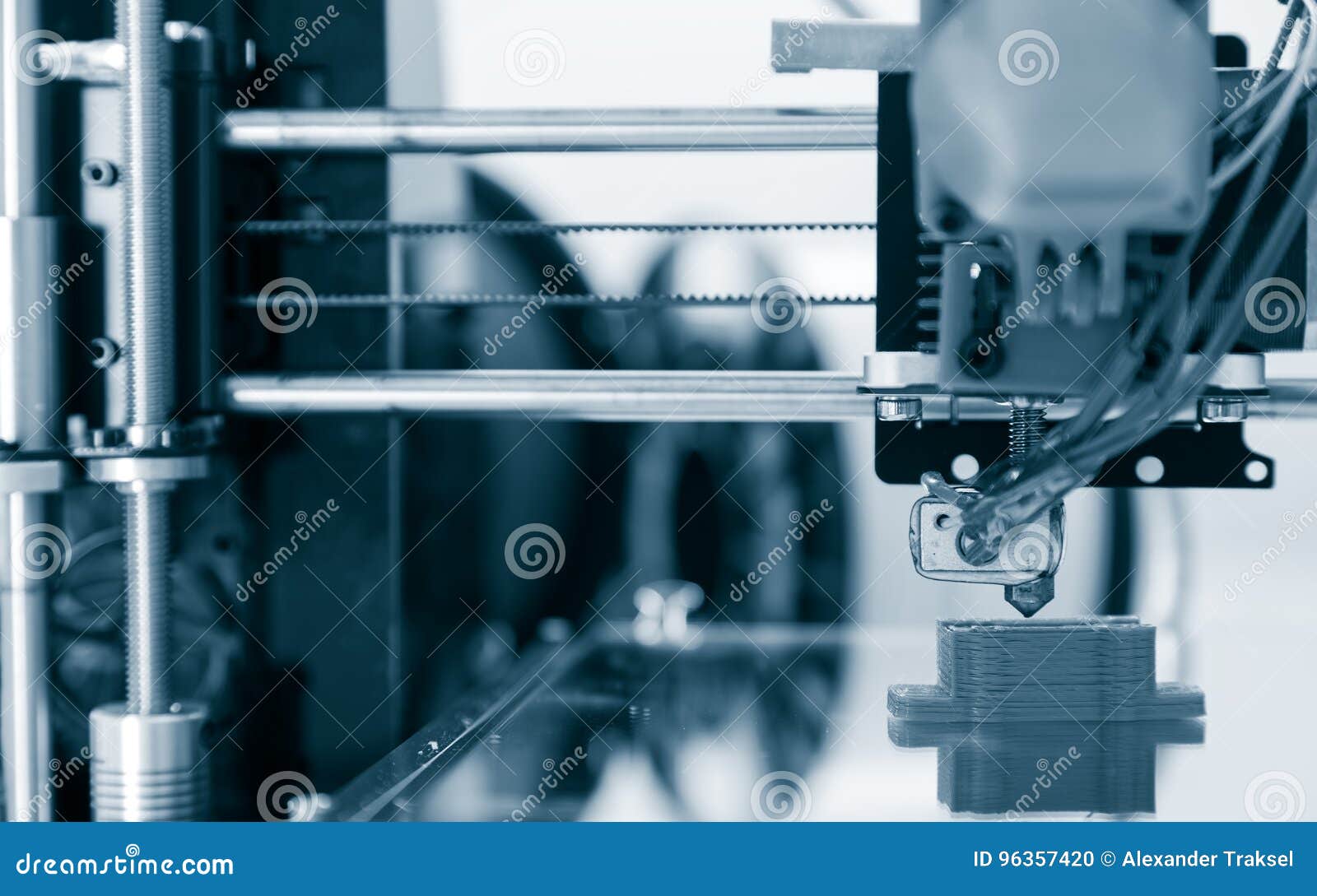 3d Printer Mechanism Working Yelement Design of the Device during the ...