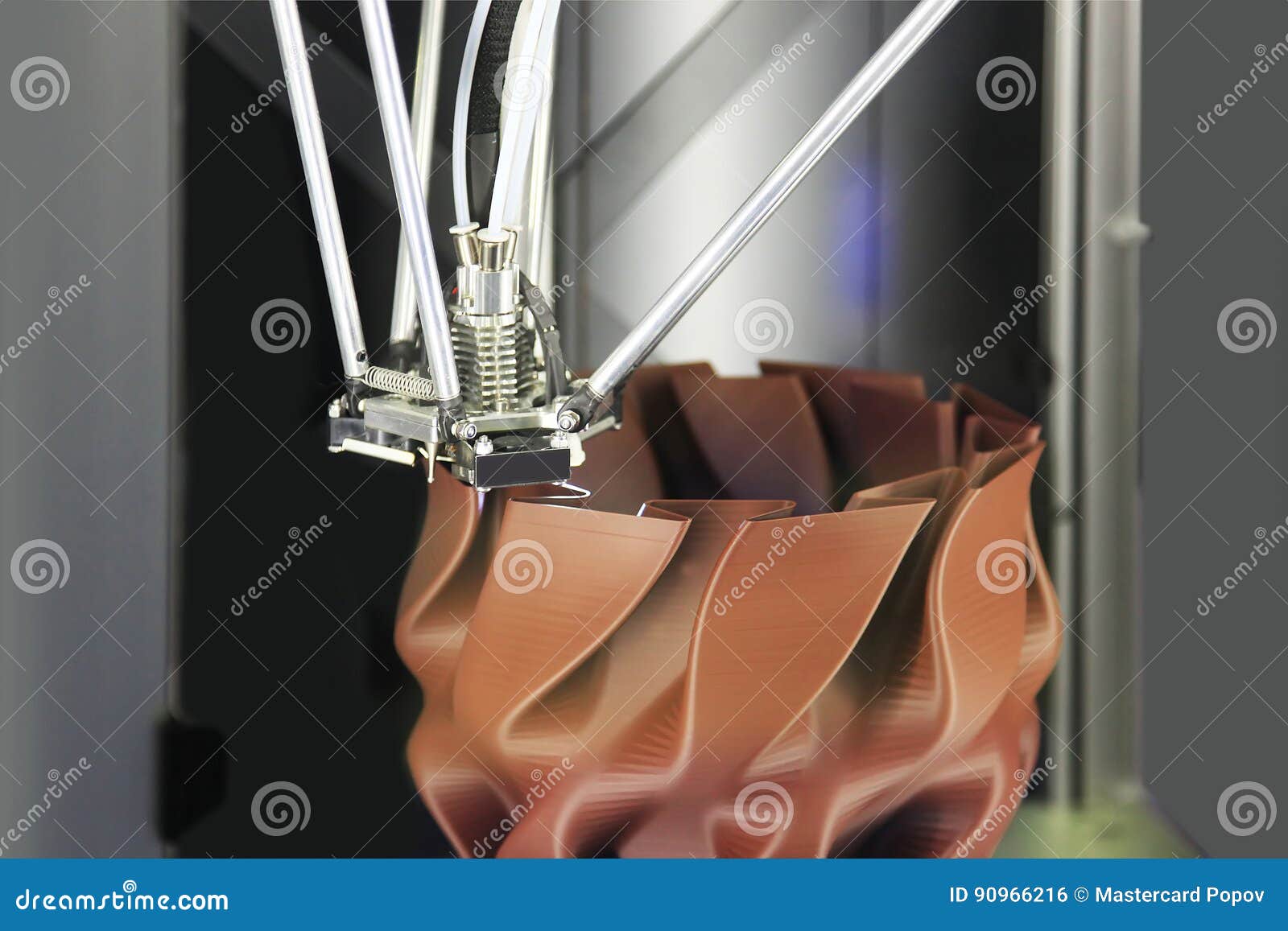 3D printer for plastics stock photo. Image of innovation - 90966216