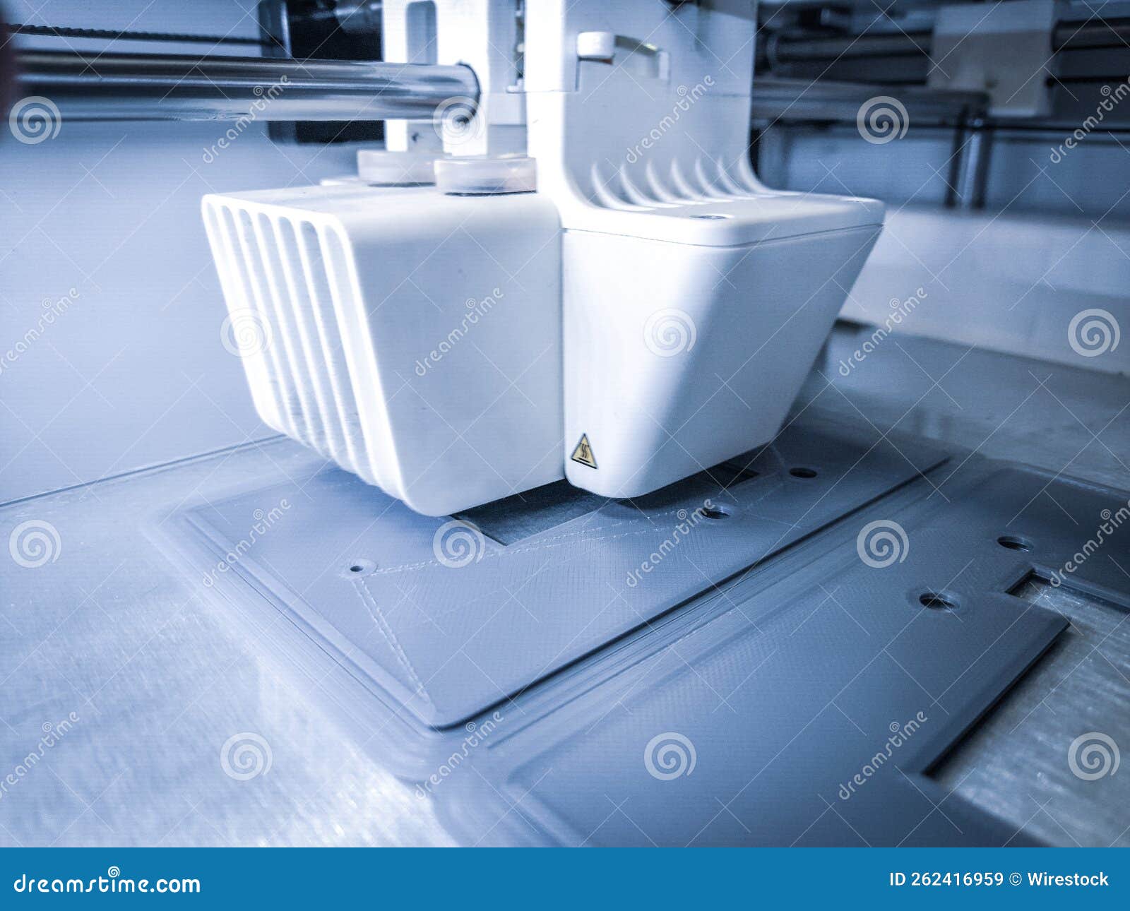 3D Printer, Printing with Plastic Wire Filament in Additive ...