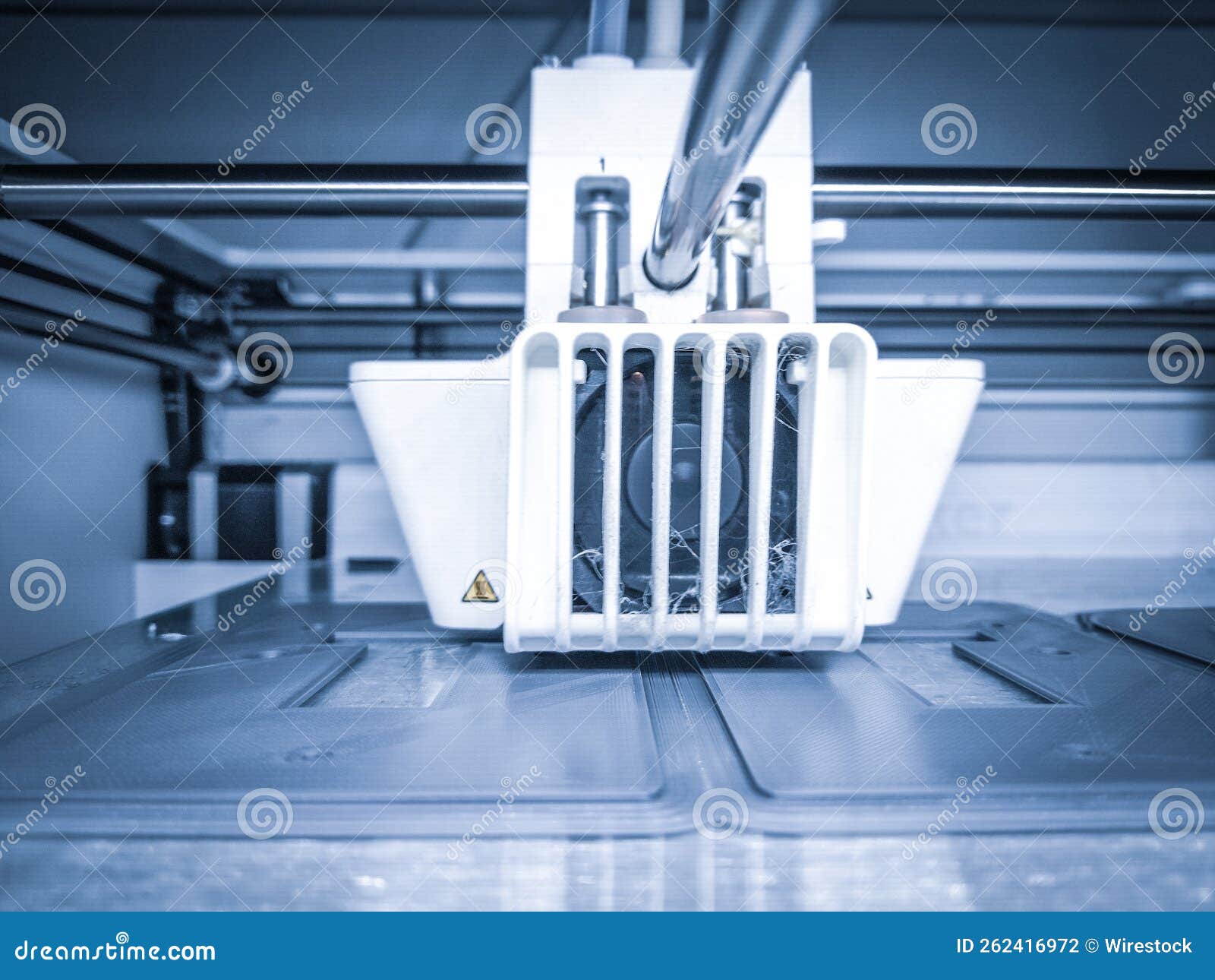 3D Printer, Printing with Plastic Wire Filament in Additive ...
