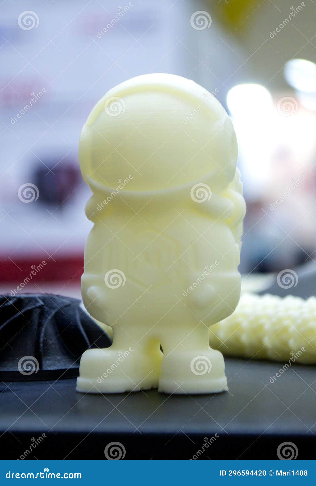 3D Printer Printing Prototype Molten Plastic Process Creating Prototype ...