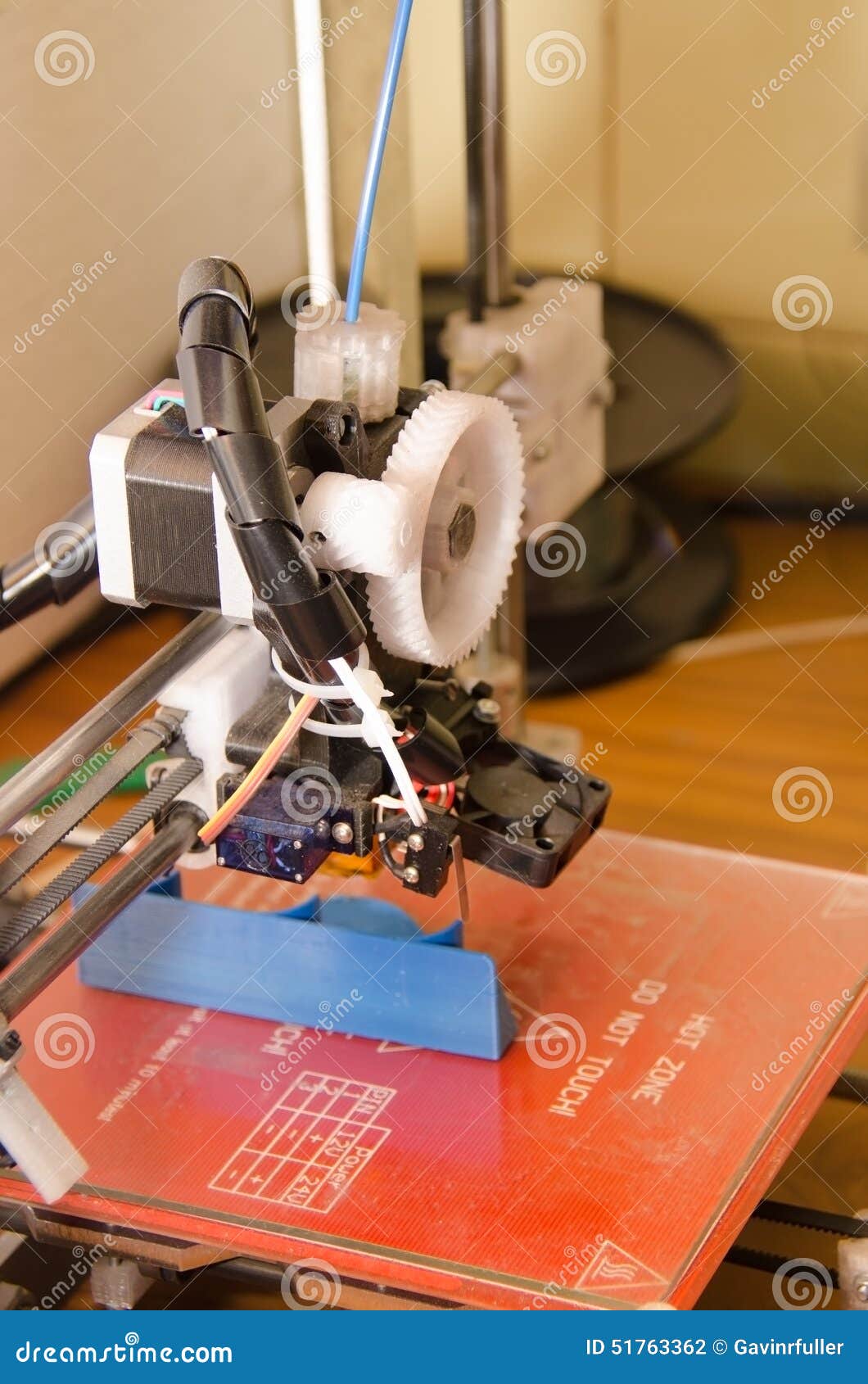 3D Printer side stock photo. Image of equipment, electronic - 51763362