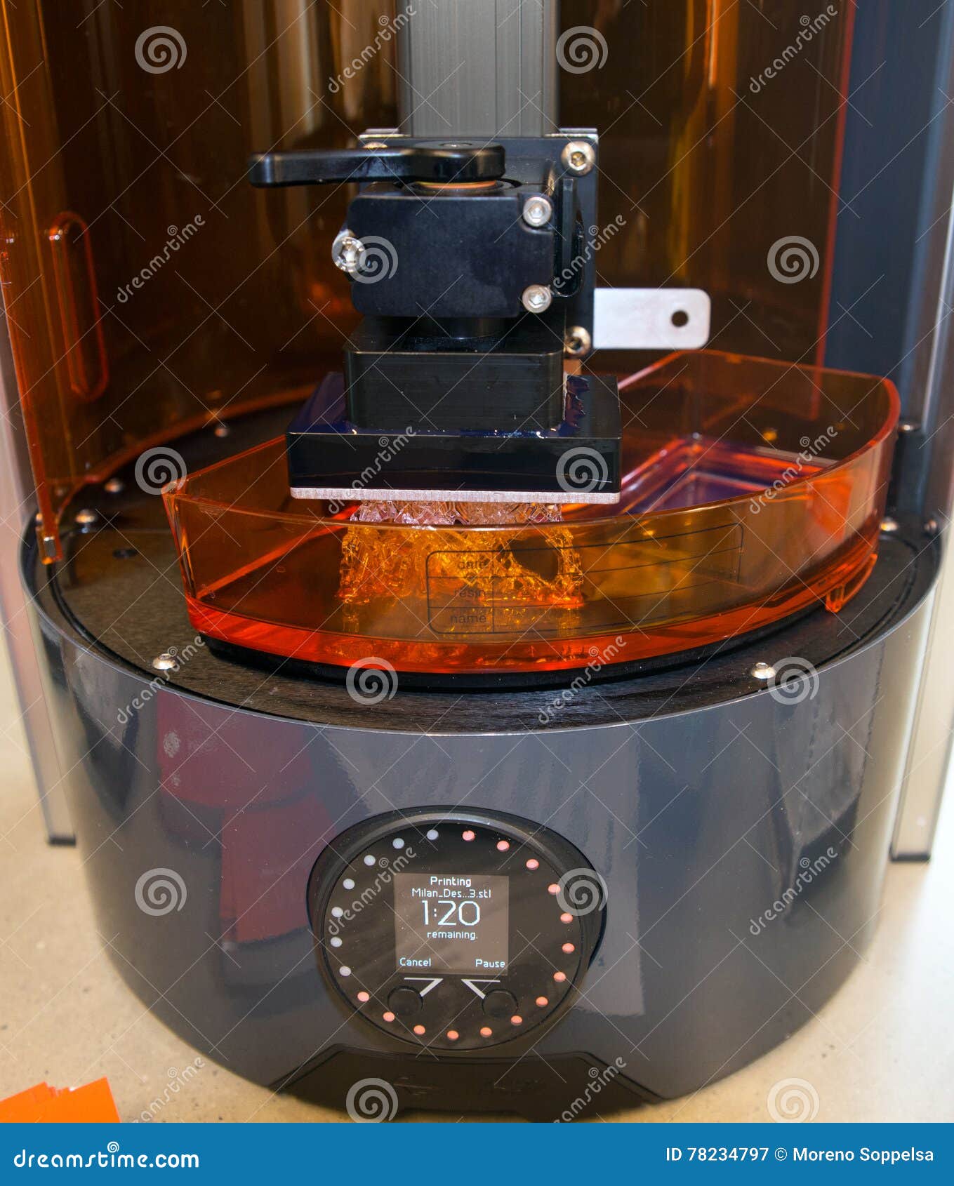 3D Printer (SLA and DLP) stock image. Image of laser - 78234797