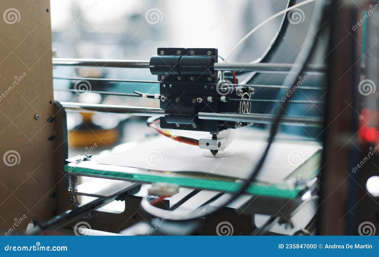 3D Printer and Tools on the Laboratory Desk Stock Photo - Image of ...