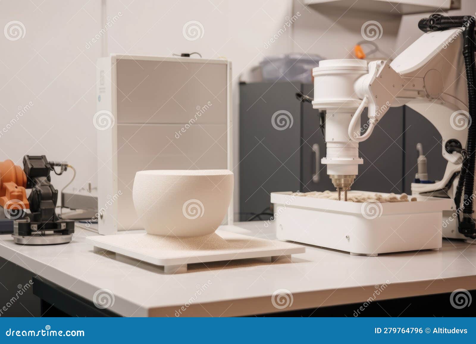 3d Printing and Additive Manufacturing Robot Mixing Different Types of ...