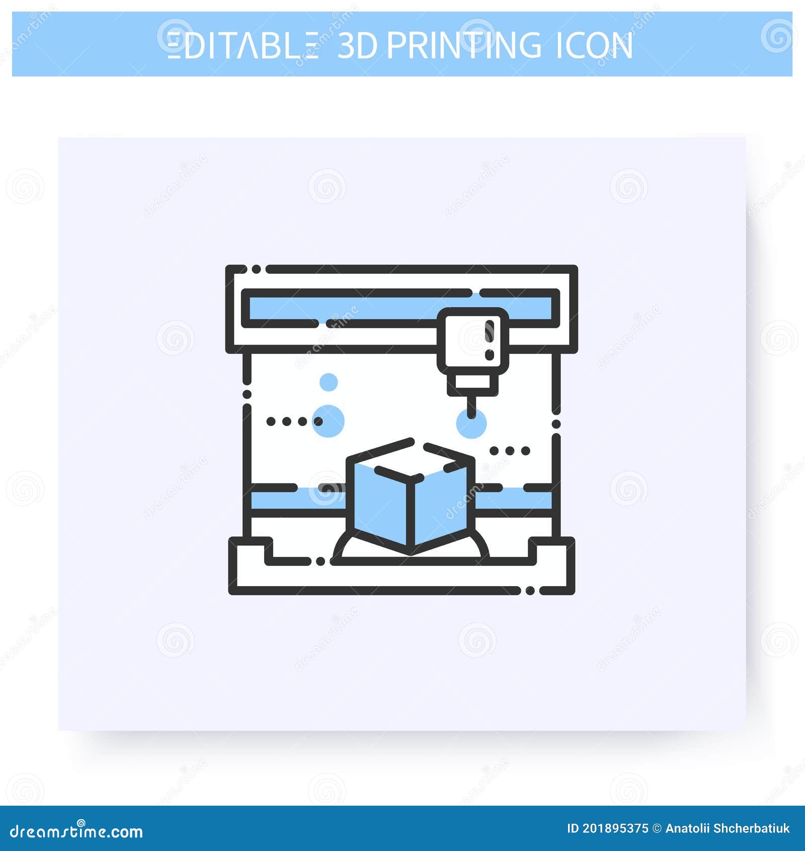 Process Of Additive Manufacturing And 3D Printing Stages Outline ...