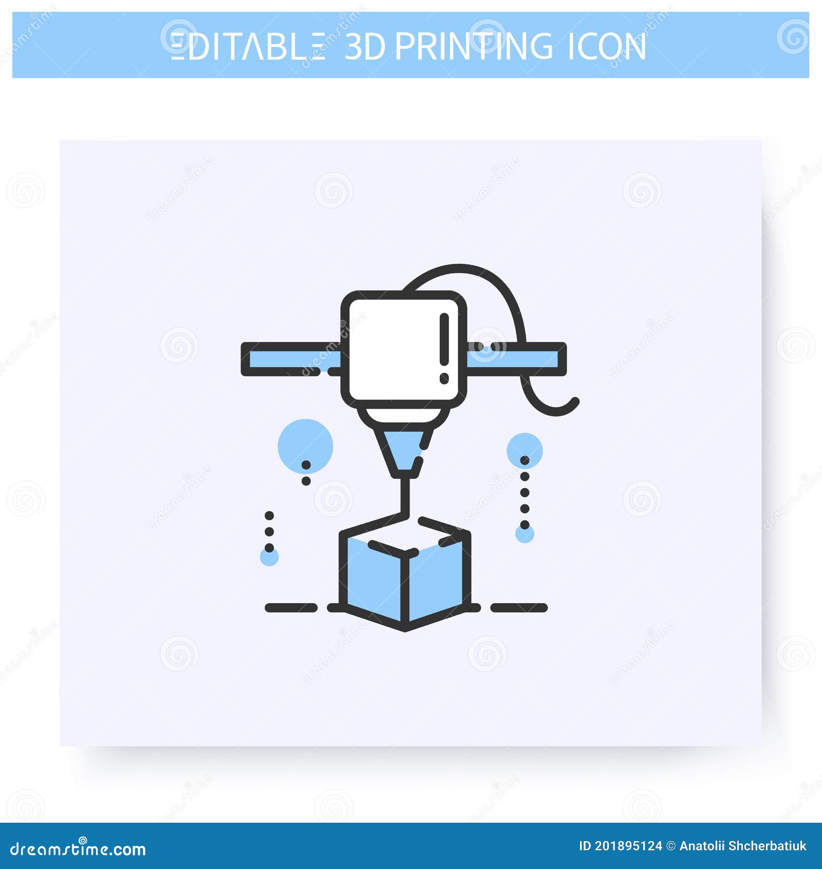 Process Of Additive Manufacturing And 3D Printing Stages Outline ...