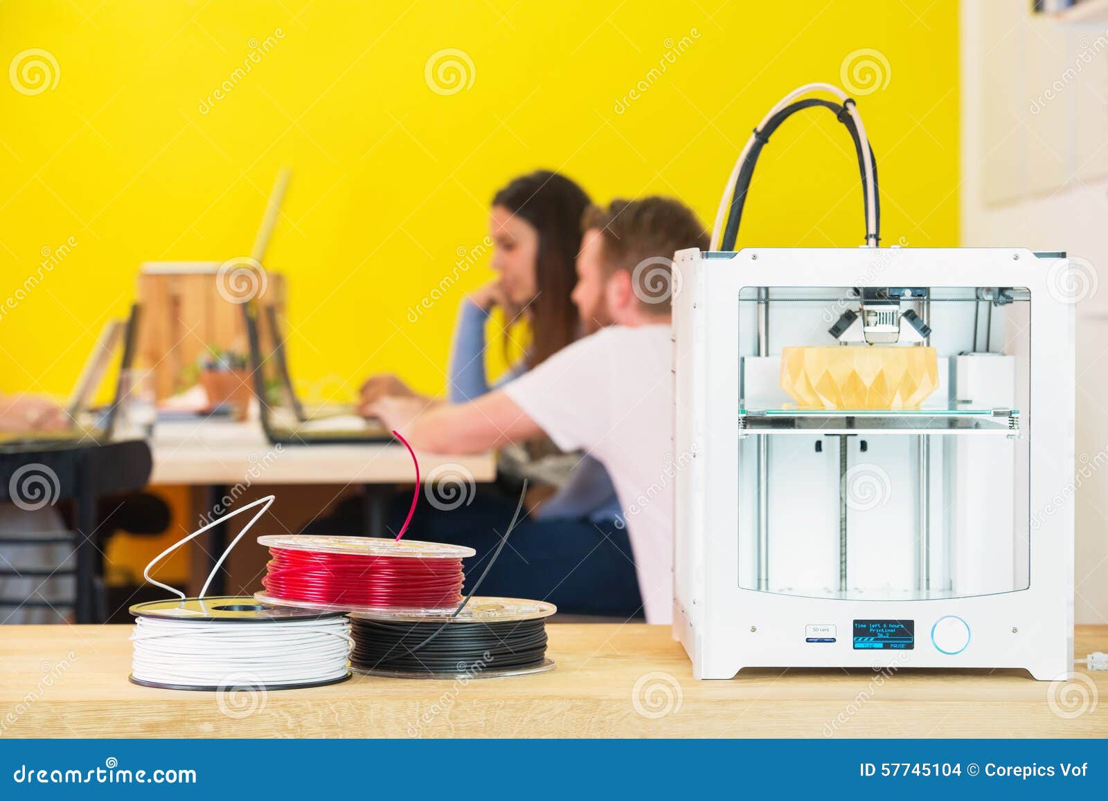 3D Printing Machine in Studio Stock Photo - Image of rapid, product ...