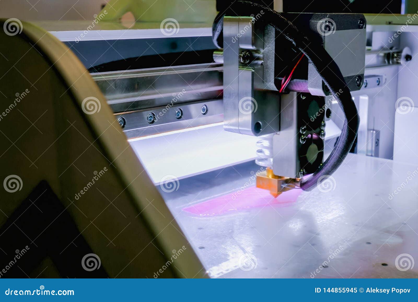 3D Printing Technology Concept Stock Image - Image of model, closeup ...
