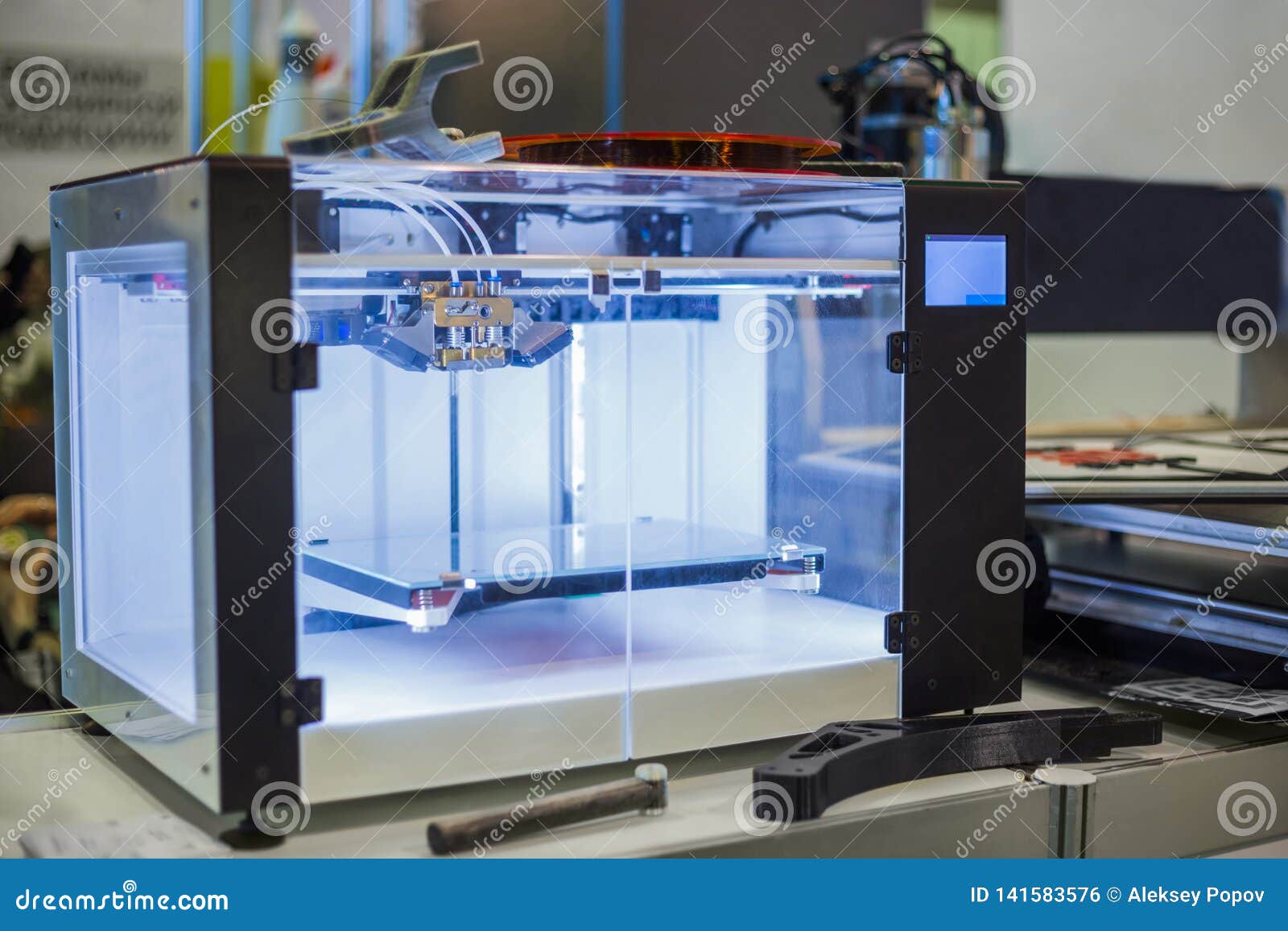 3D Printing Technology Concept Stock Photo - Image of exhibition ...