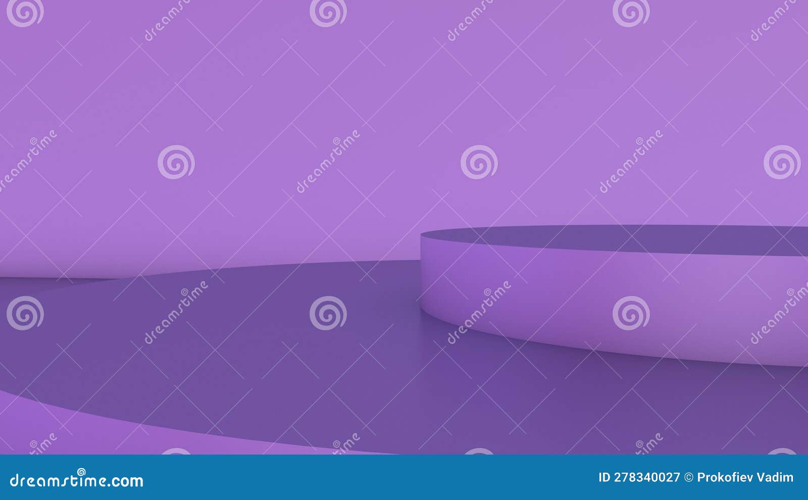 3D purple stand or stand. stock illustration. Illustration of design ...