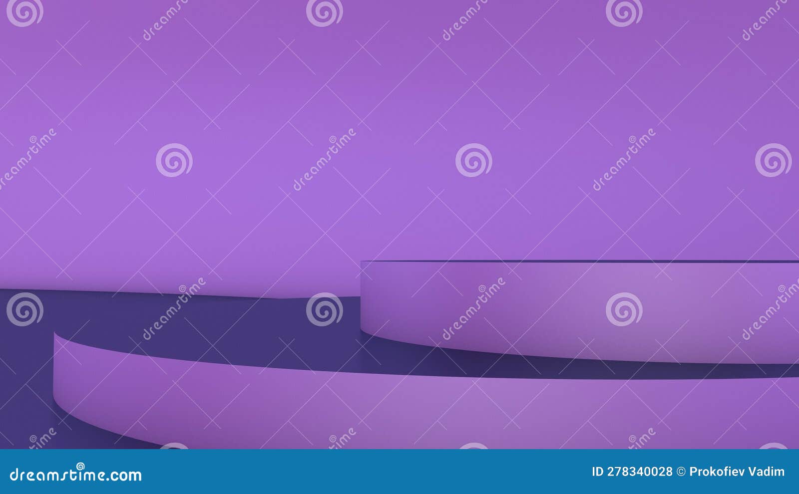 3D purple stand or stand. stock illustration. Illustration of graphics ...