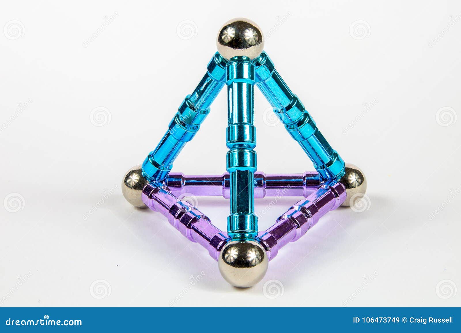 3D Pyramid Model stock image. Image of shape, style - 106473749