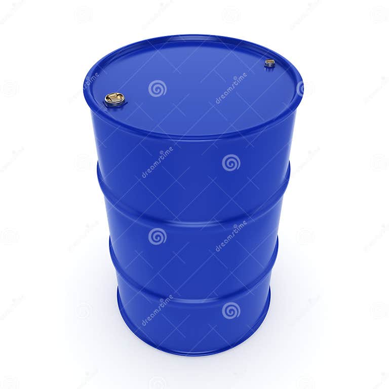 3D que rende o tambor azul ilustração stock. Ilustração de equipamento ...
