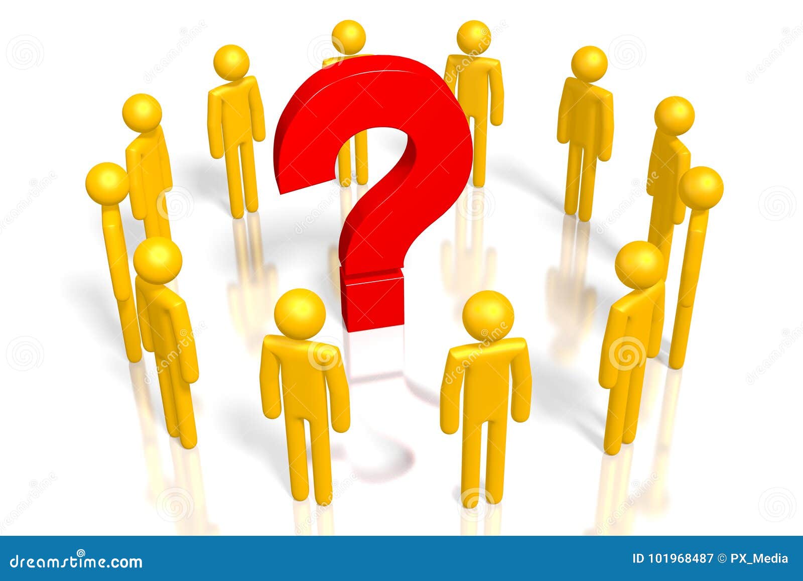 3D question mark concept stock illustration. Illustration of mark ...