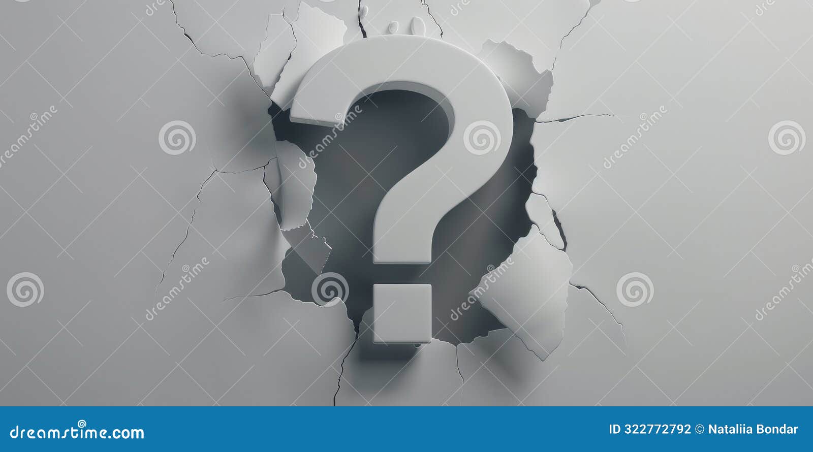 Old Torn Map With A Question Mark, Black-and-white, Isolated Royalty ...