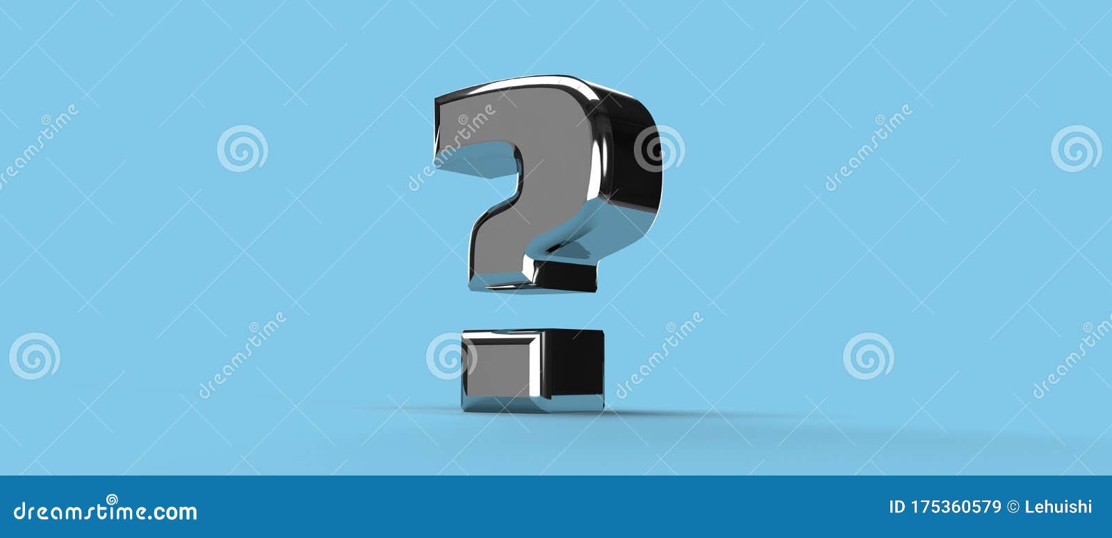 3d Question Mark with Empty Space for Your Text and Image Stock ...