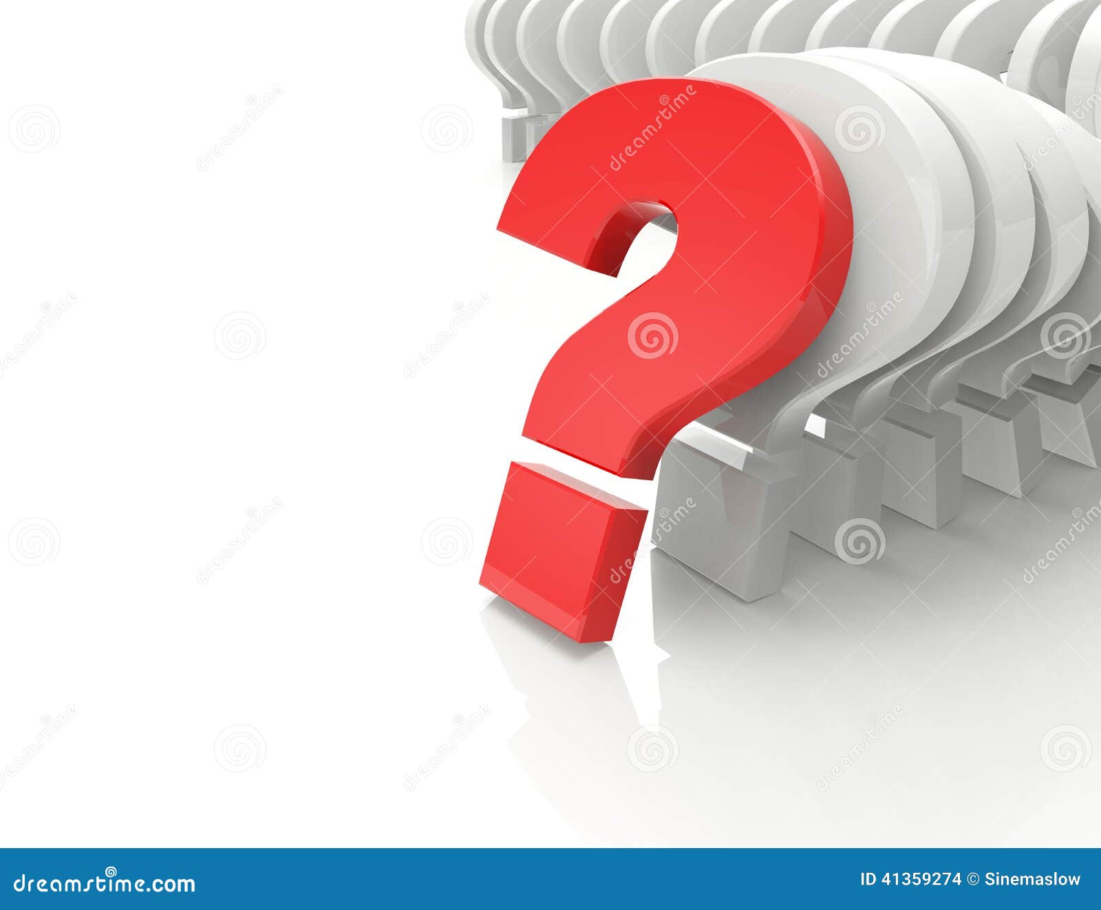 3d Question Marks Background Stock Illustration - Illustration of ...