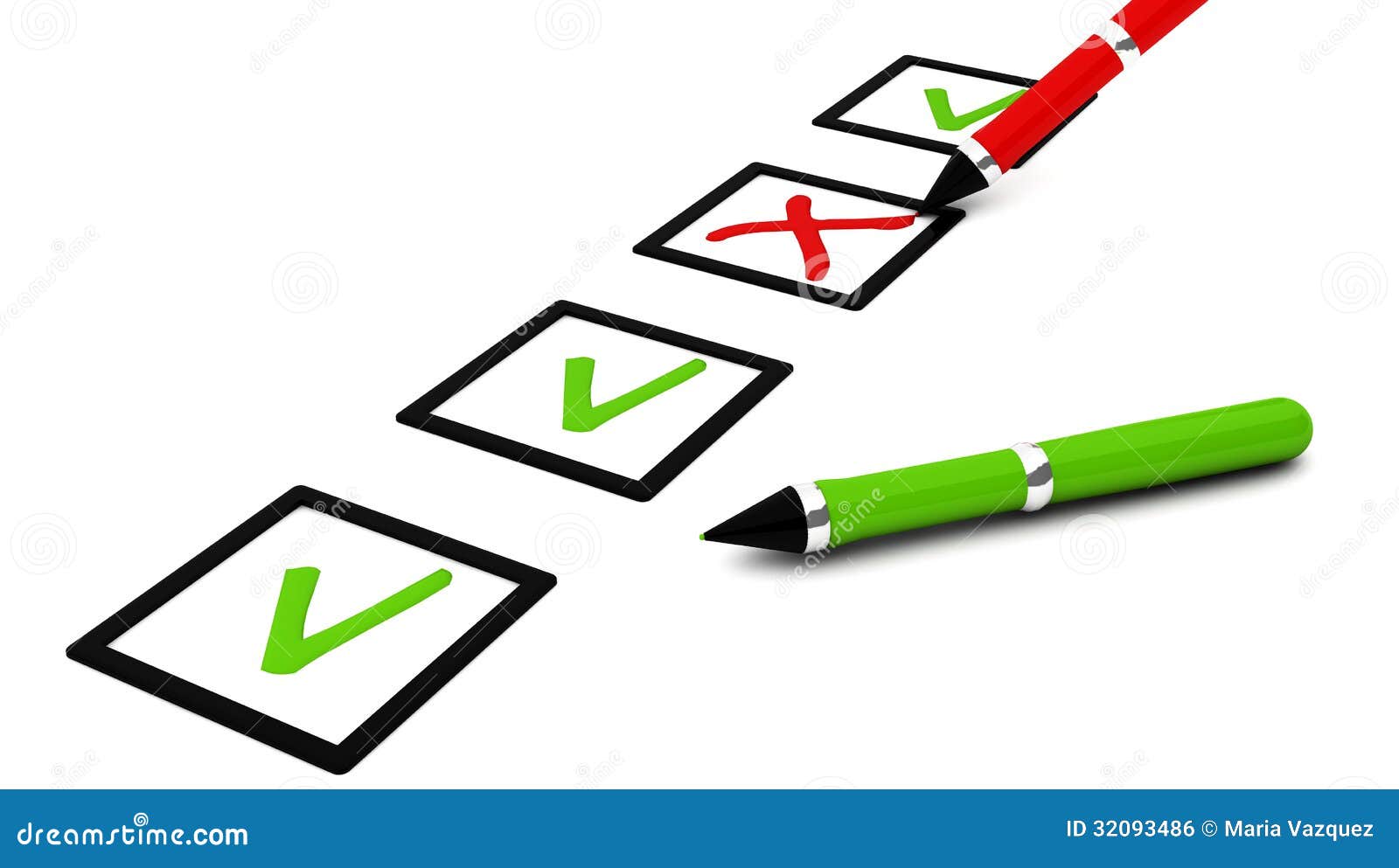 3d questionnaire stock illustration. Illustration of mark - 32093486
