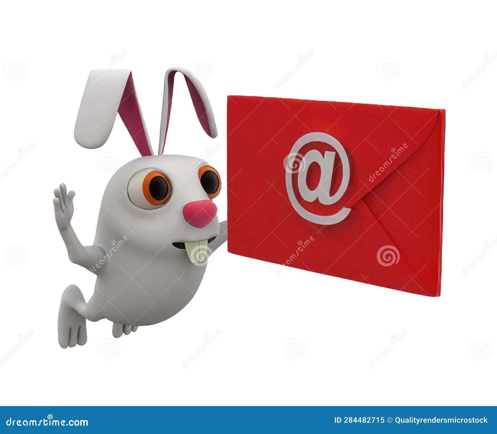 Bad Rabbit Catch Carrot To Be Hostage And Carrot Or Die Word Cartoon ...