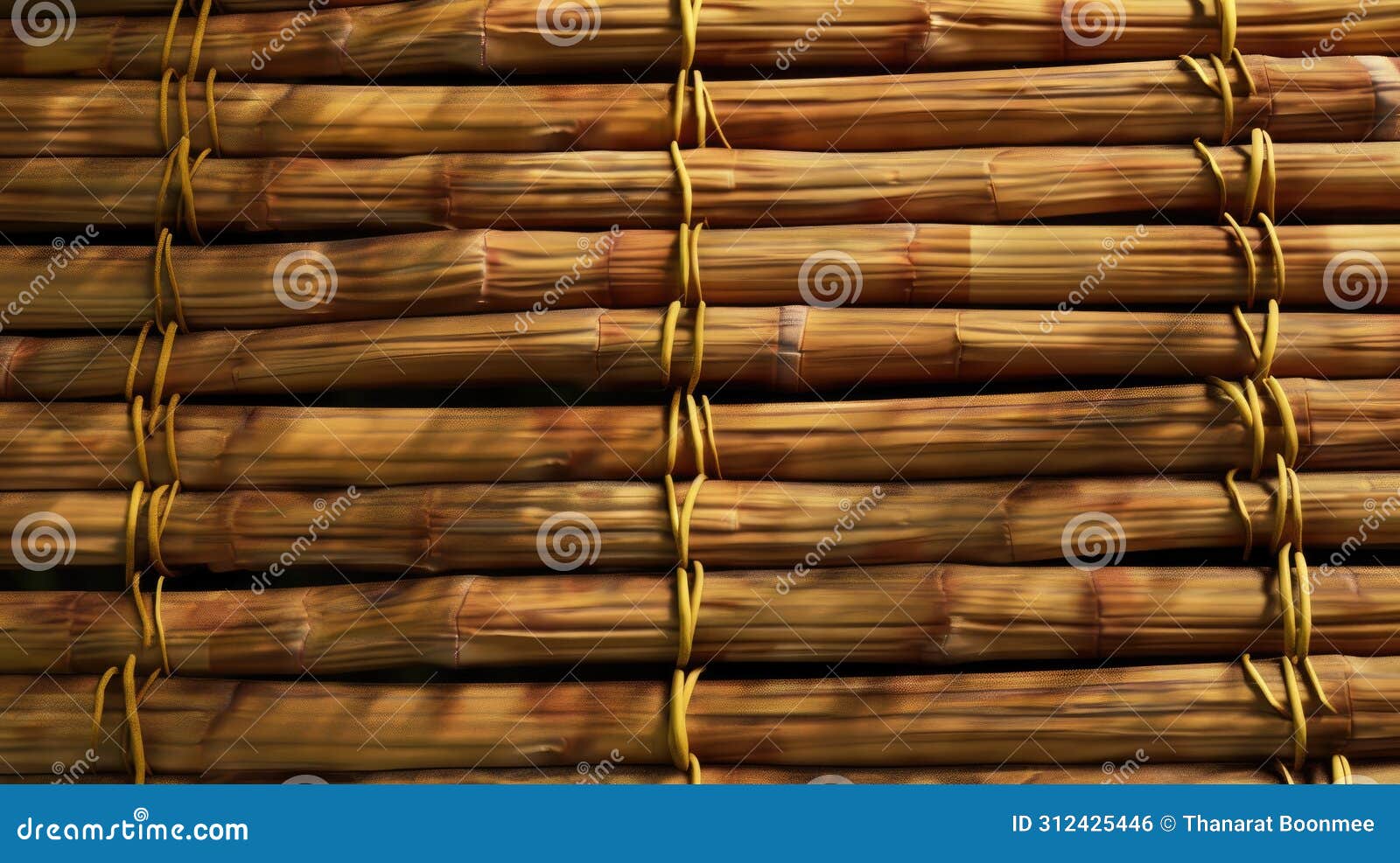 2D Rattan Texture Pattern, Ai Generated Stock Illustration ...