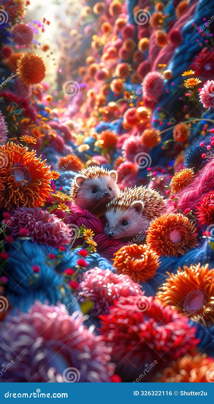 A 3D Realistic Action Rendering of a Beaver Architect Building a Log ...