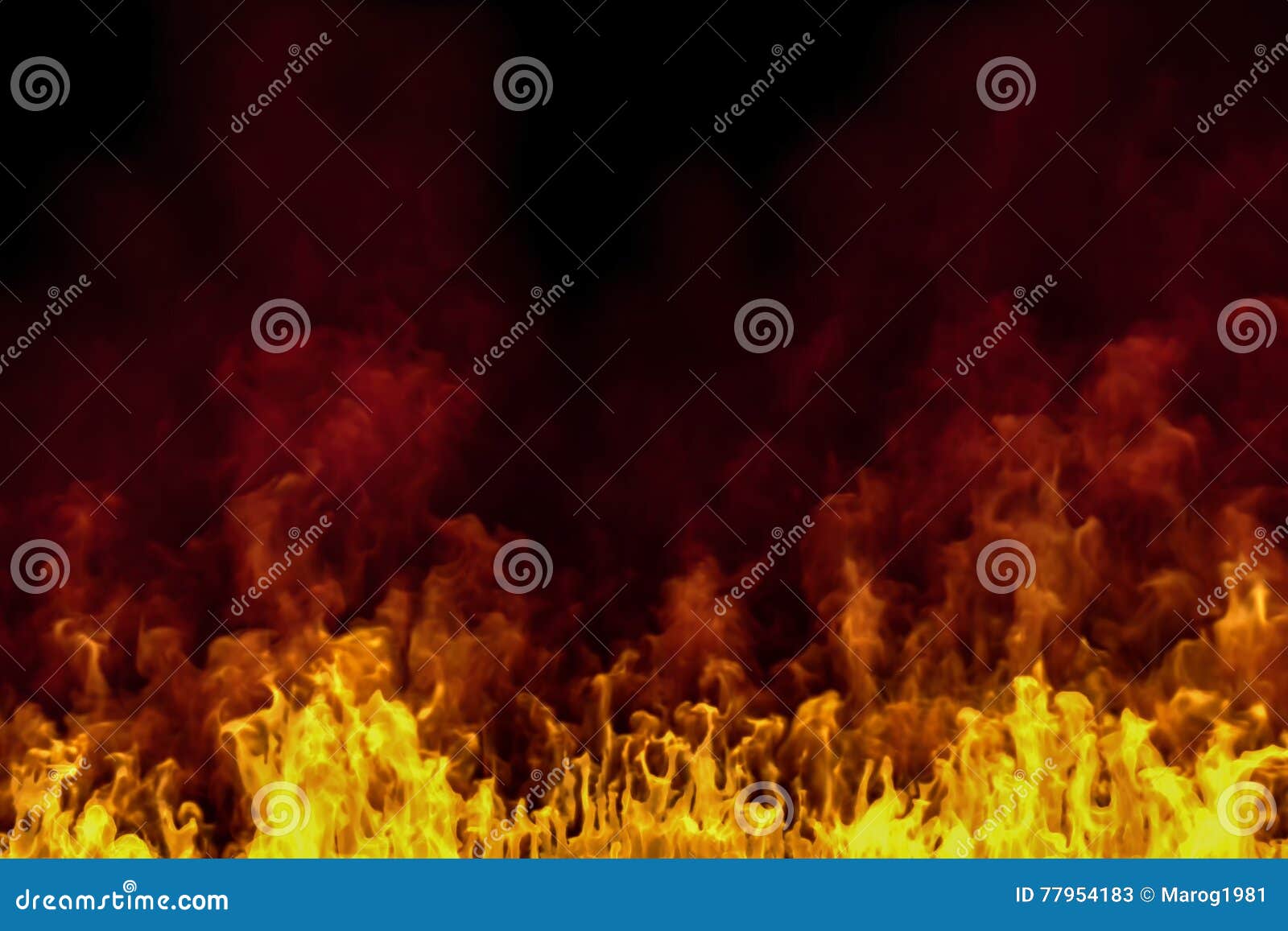 3d - Realistic Fire Background Stock Illustration - Illustration of ...