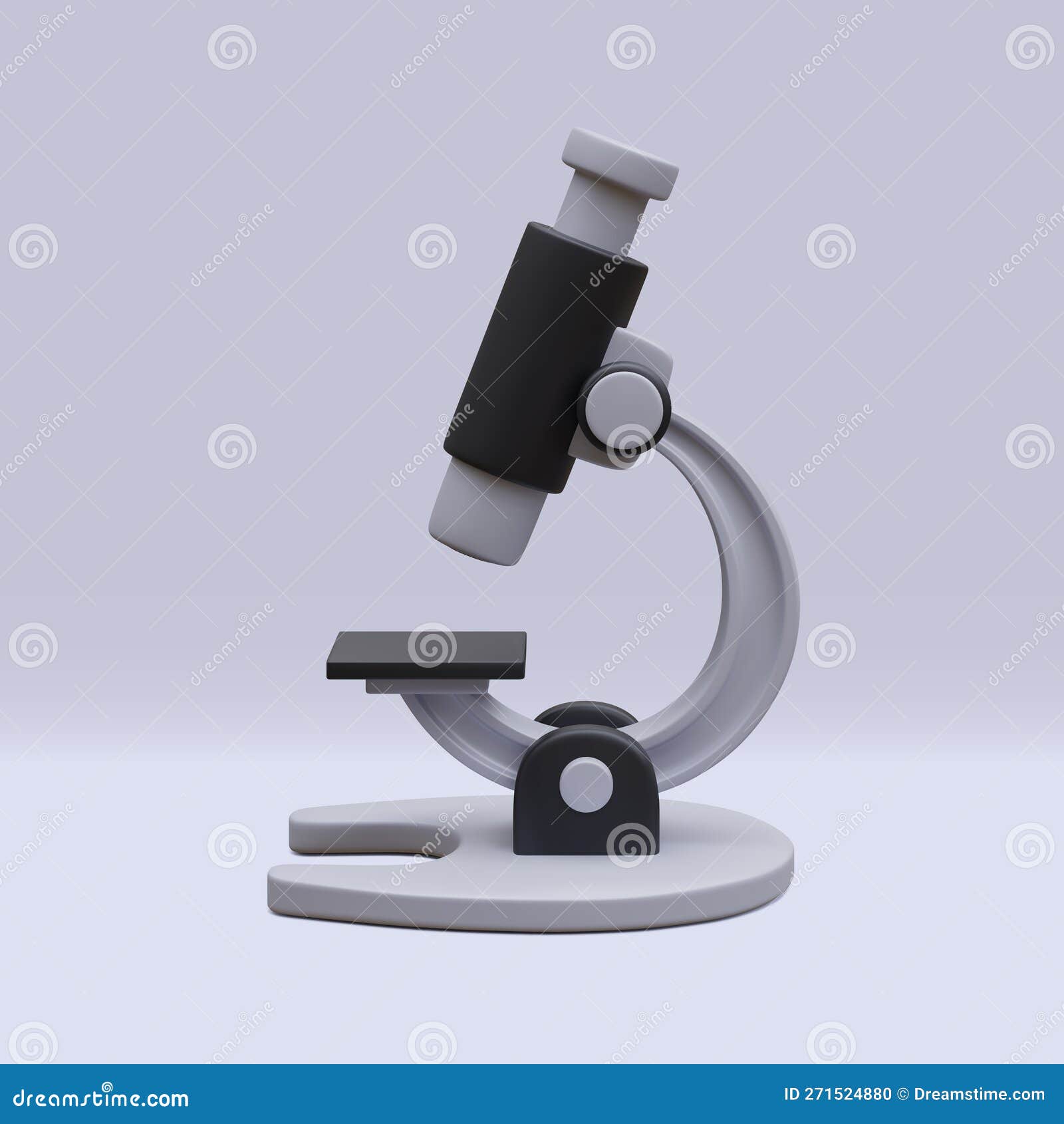 Realistic Microscope Parts Infographic Presentation Chart Vector ...