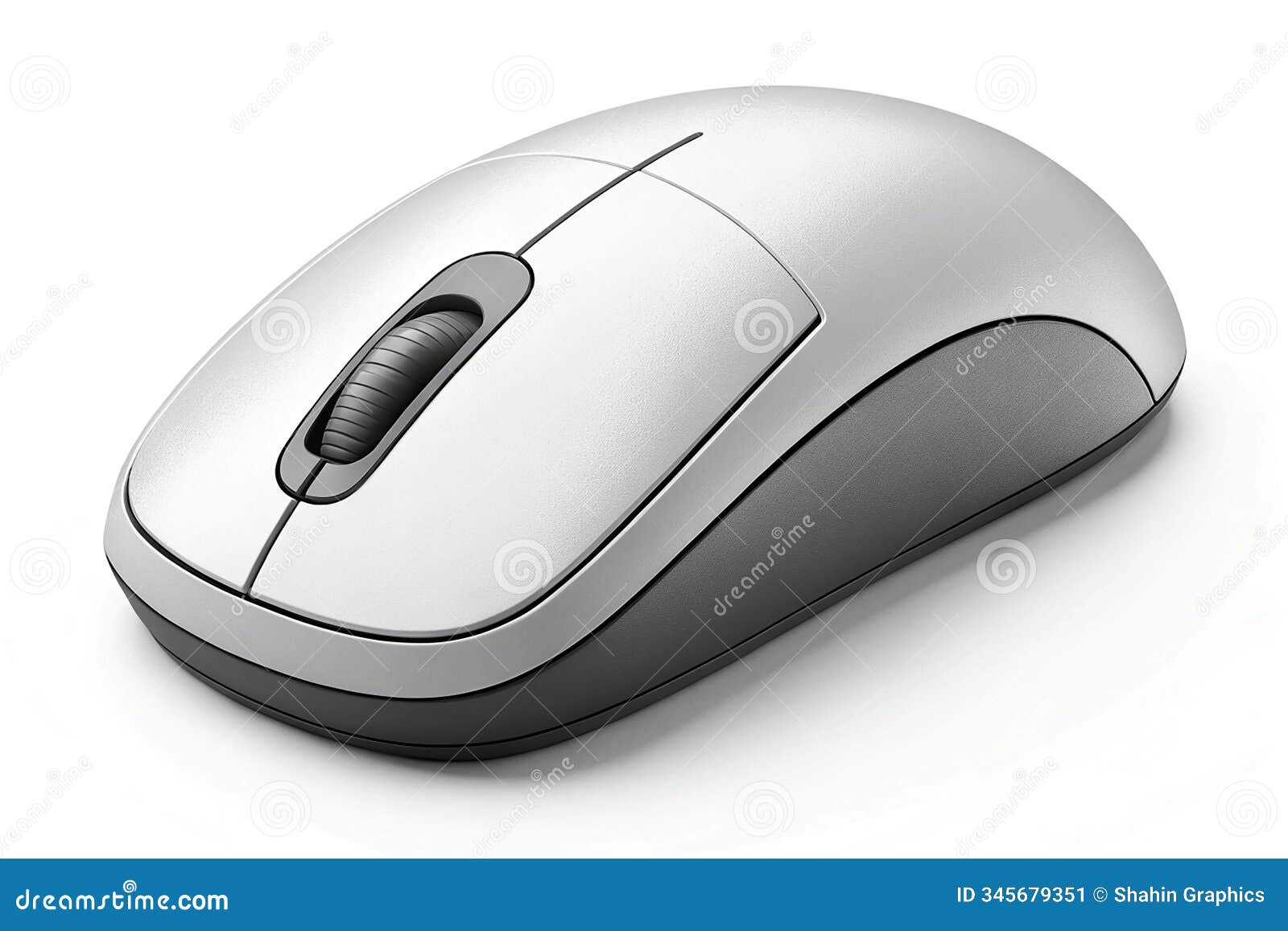 3d Realistic Mouse Cursor Illustration Stock Illustration ...